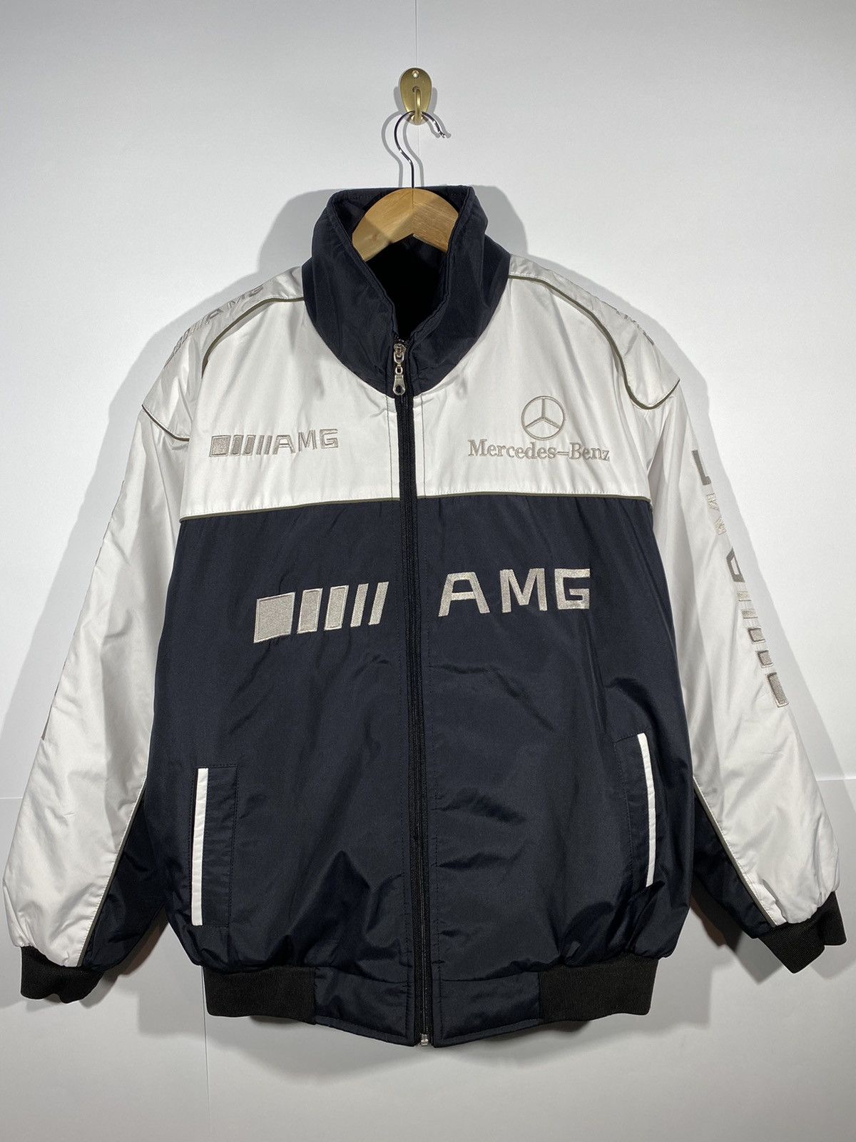 Mercedes-Benz × NASCAR Rare Mercedes Benz AMG Racing Jacket Mens Nascar ...