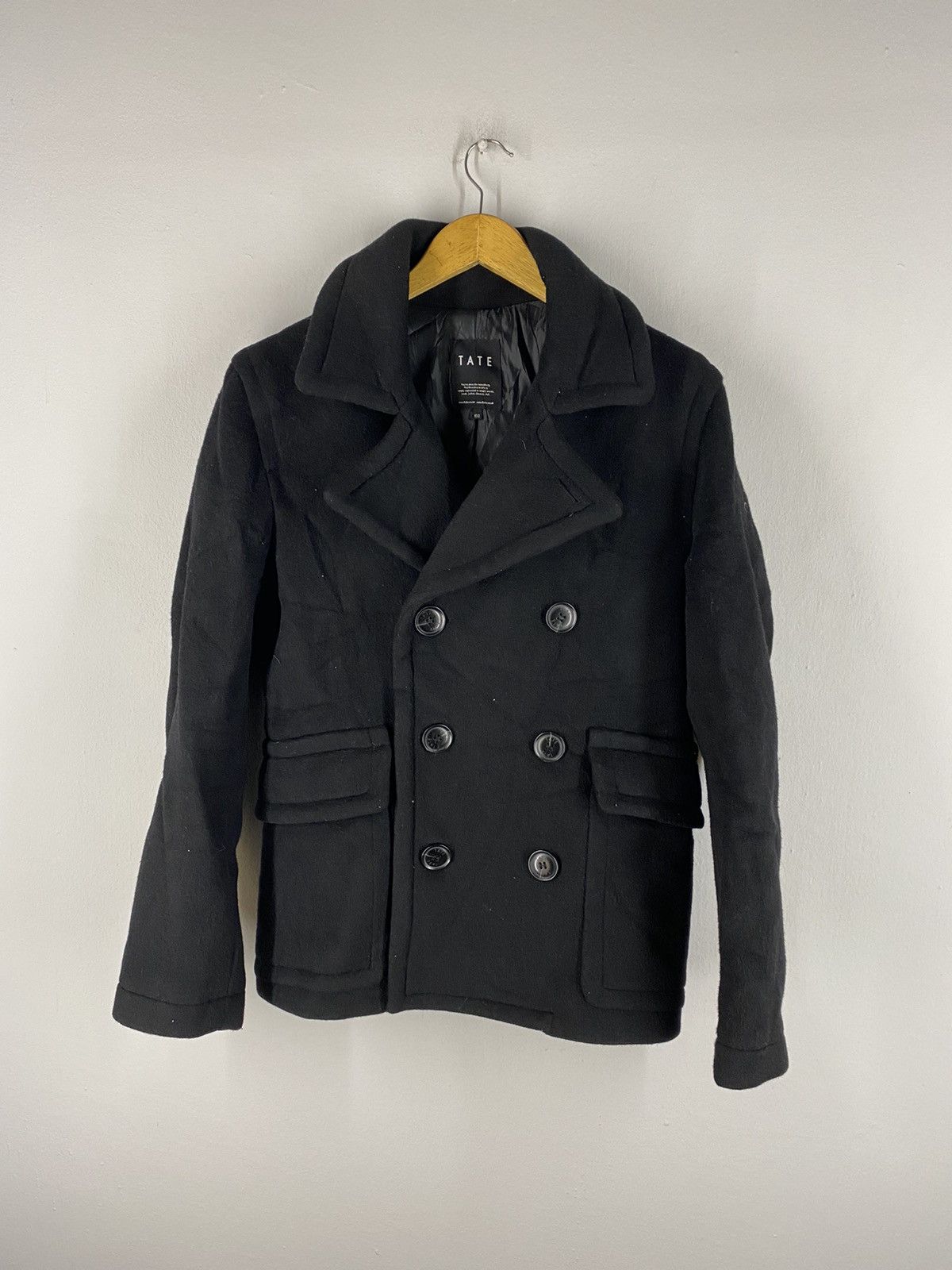 Tate And Yoko Wool Peacot Jacket | Grailed