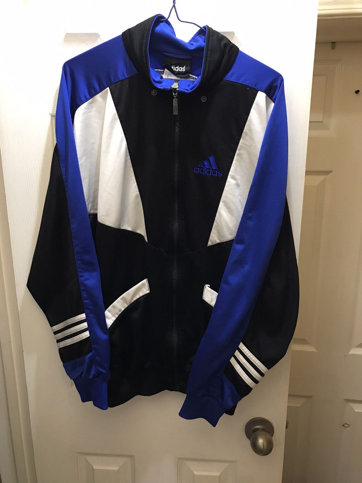 Adidas Early 2000s Adidas Zip up Track sweater | Grailed