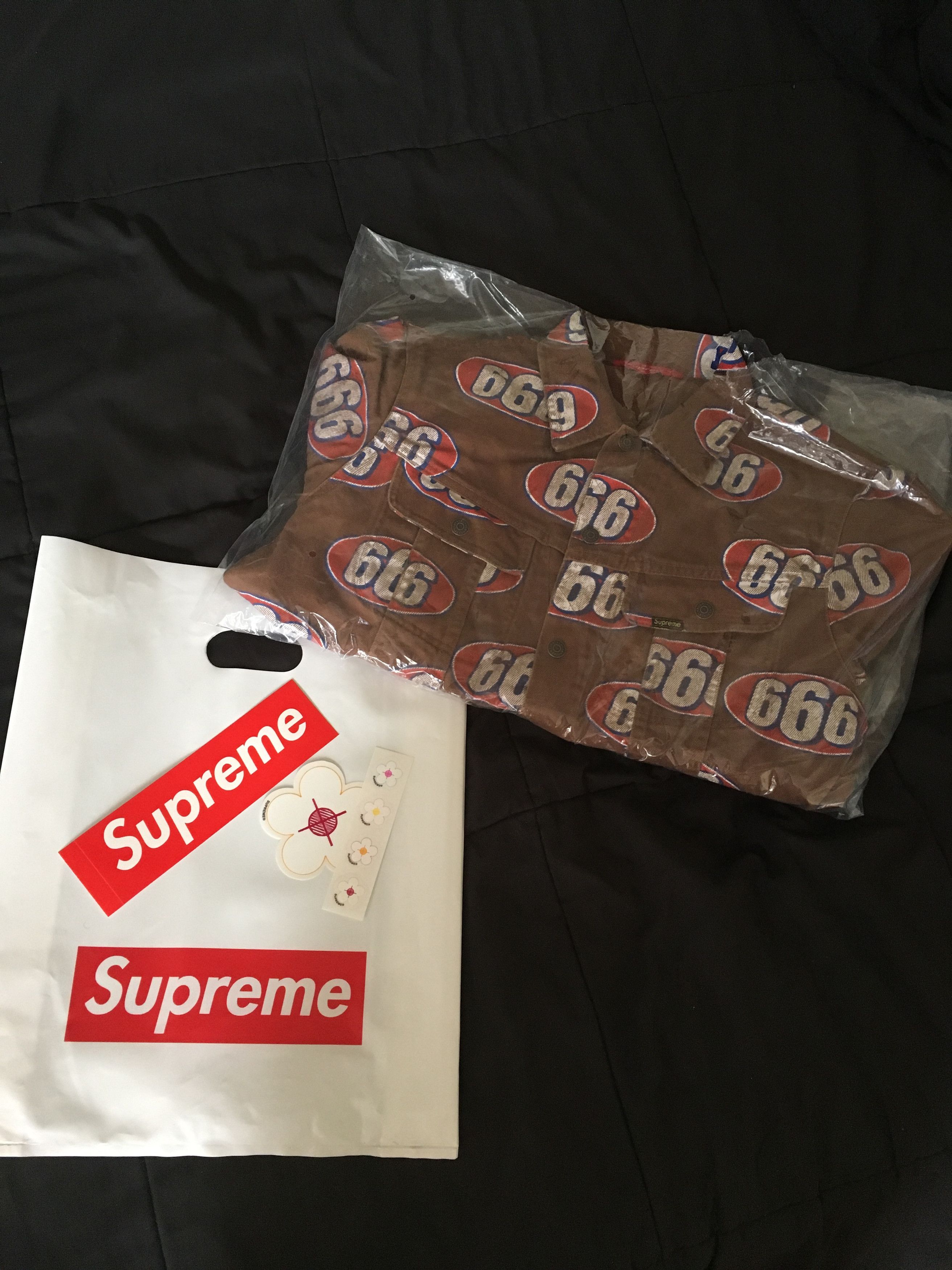 Supreme Supreme 666 Denim Trucker Jacket | Grailed