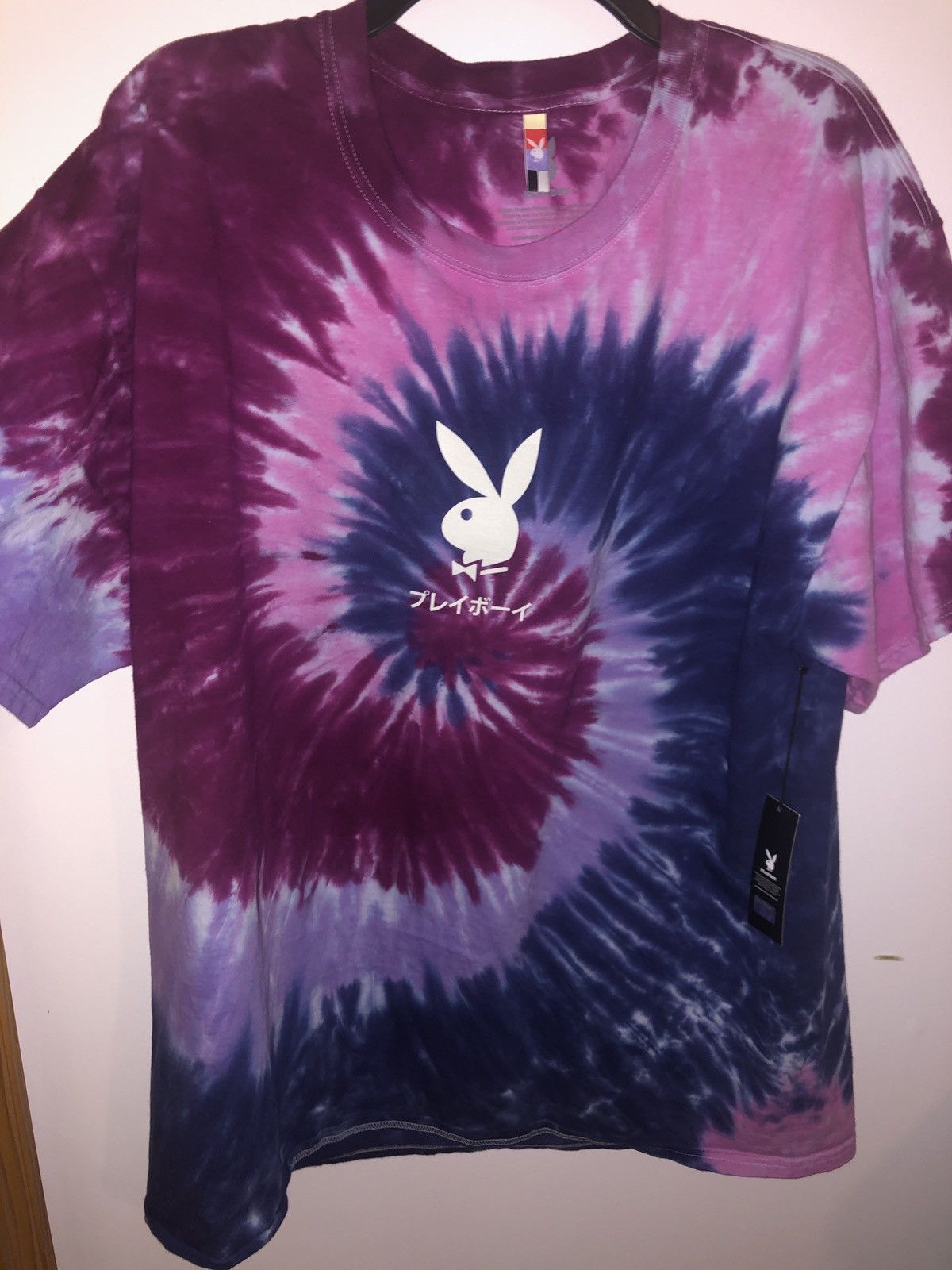 Playboy Playboy x Color Bars Ace of Spades Tie Dye Tee | Grailed