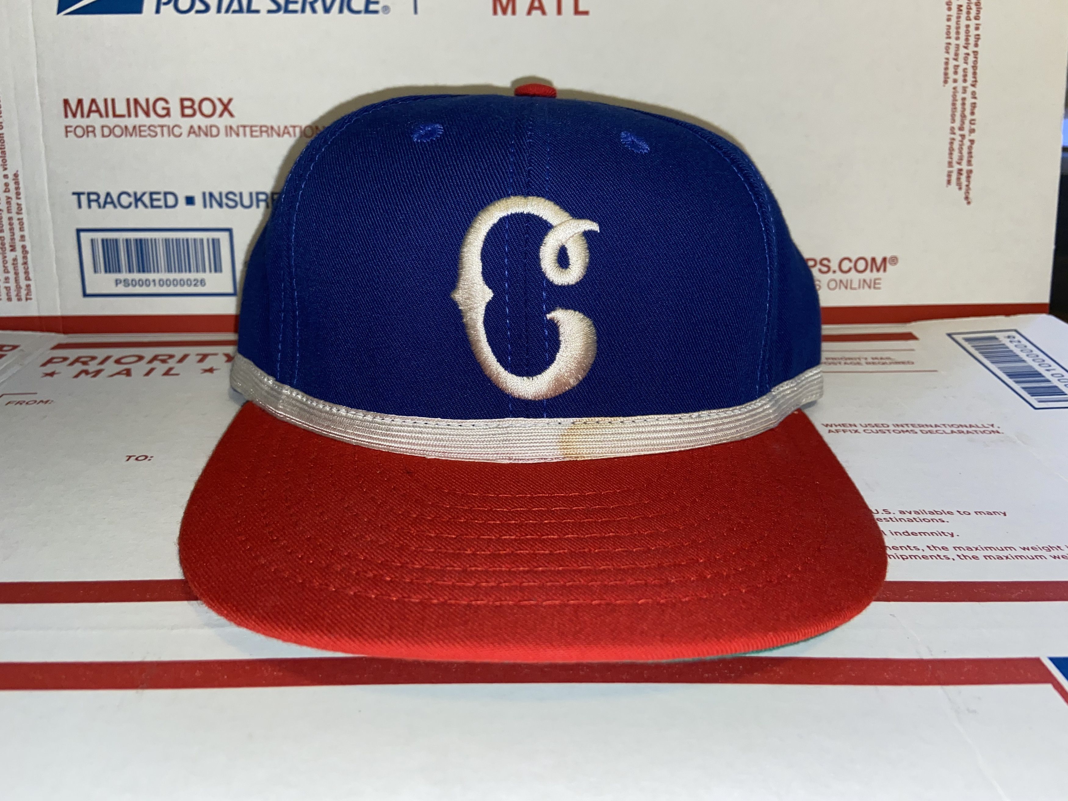 Vintage Cleveland Buckeyes Negro Leagues Baseball Cap 6 7/8 Indians ...