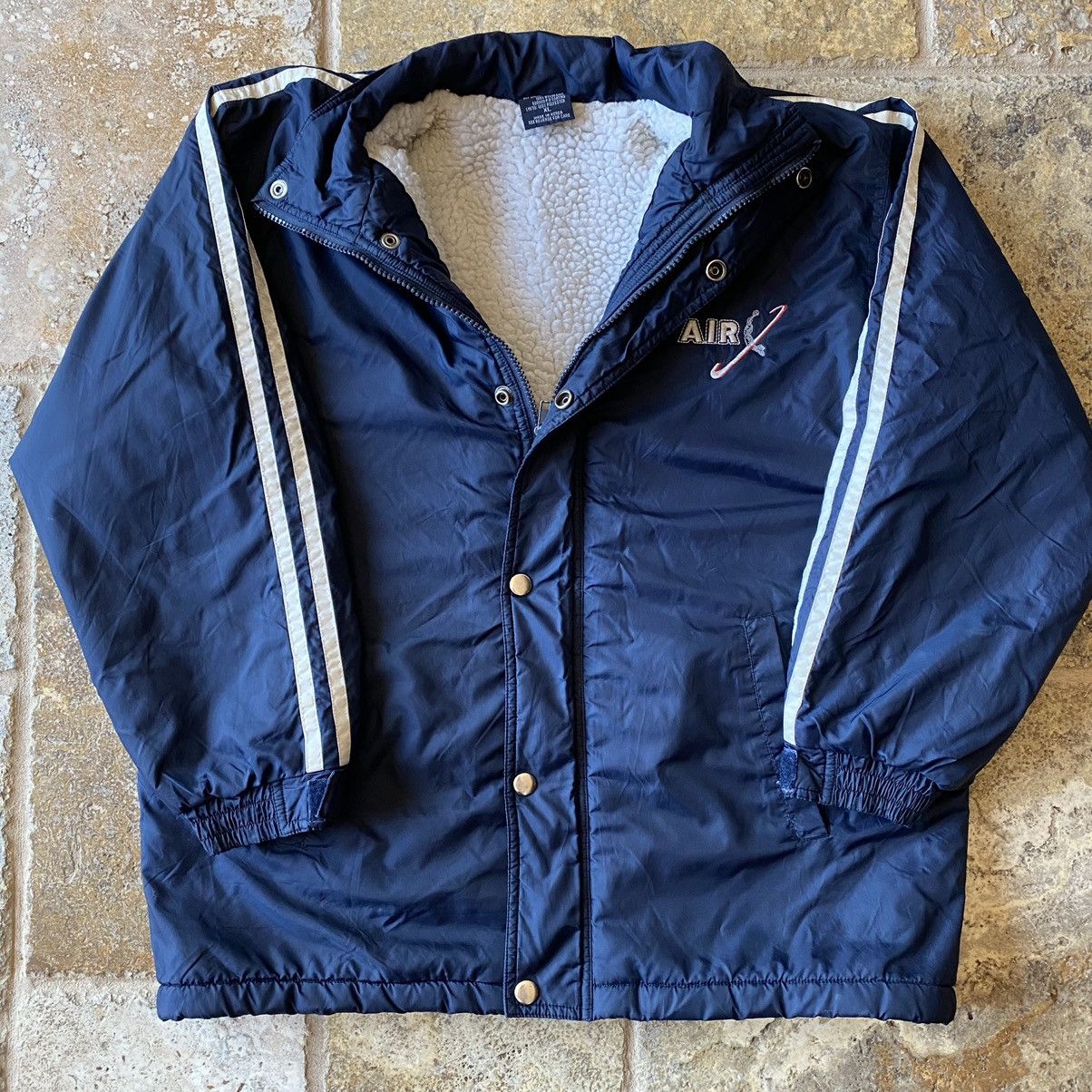 Jordan Brand × Nike × Vintage Vintage Air Jordan Deep Pile Sherpa Lined ...