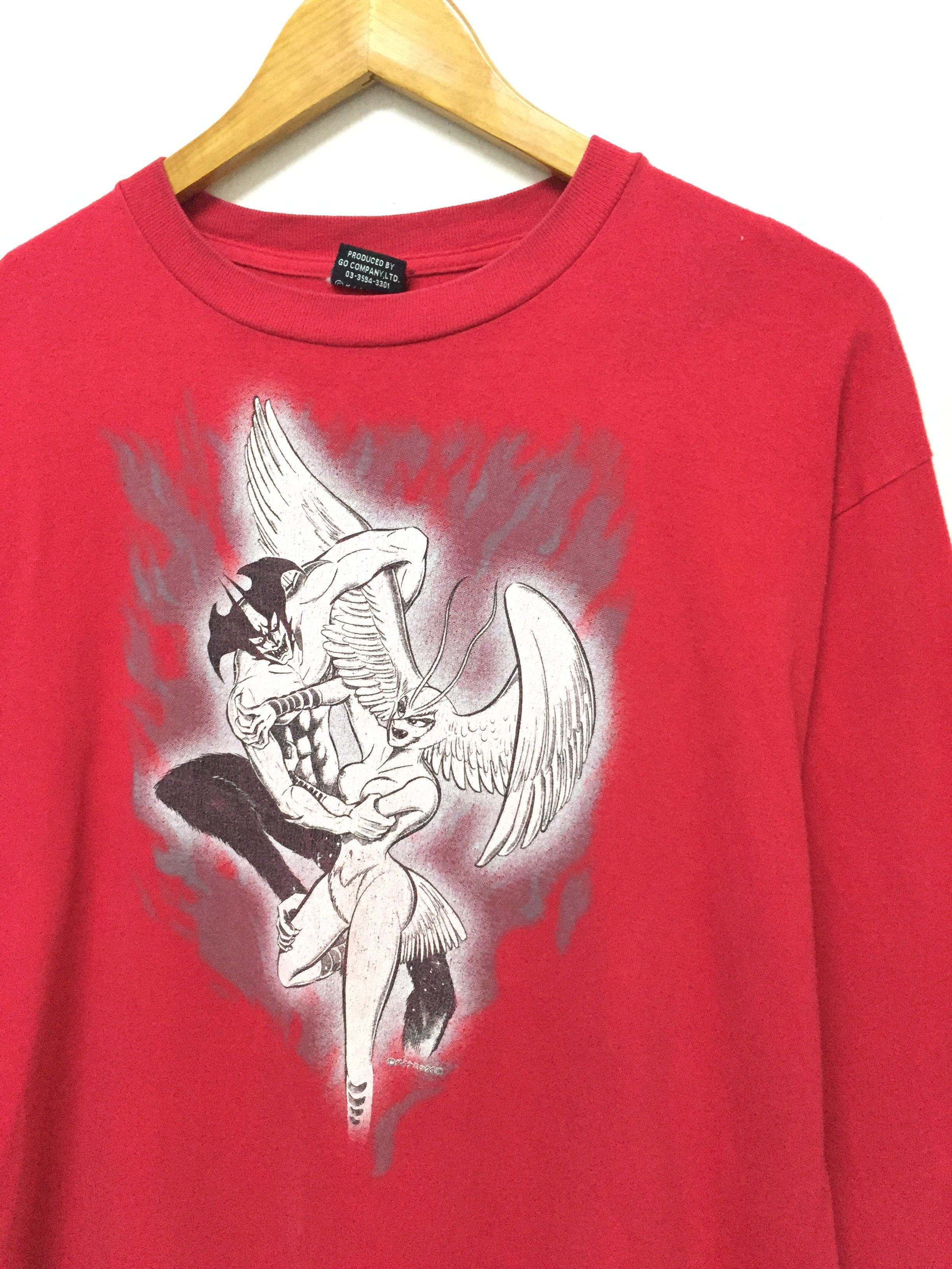 Vintage 90's DEVILMAN vs Sirene bird demon akira | Grailed