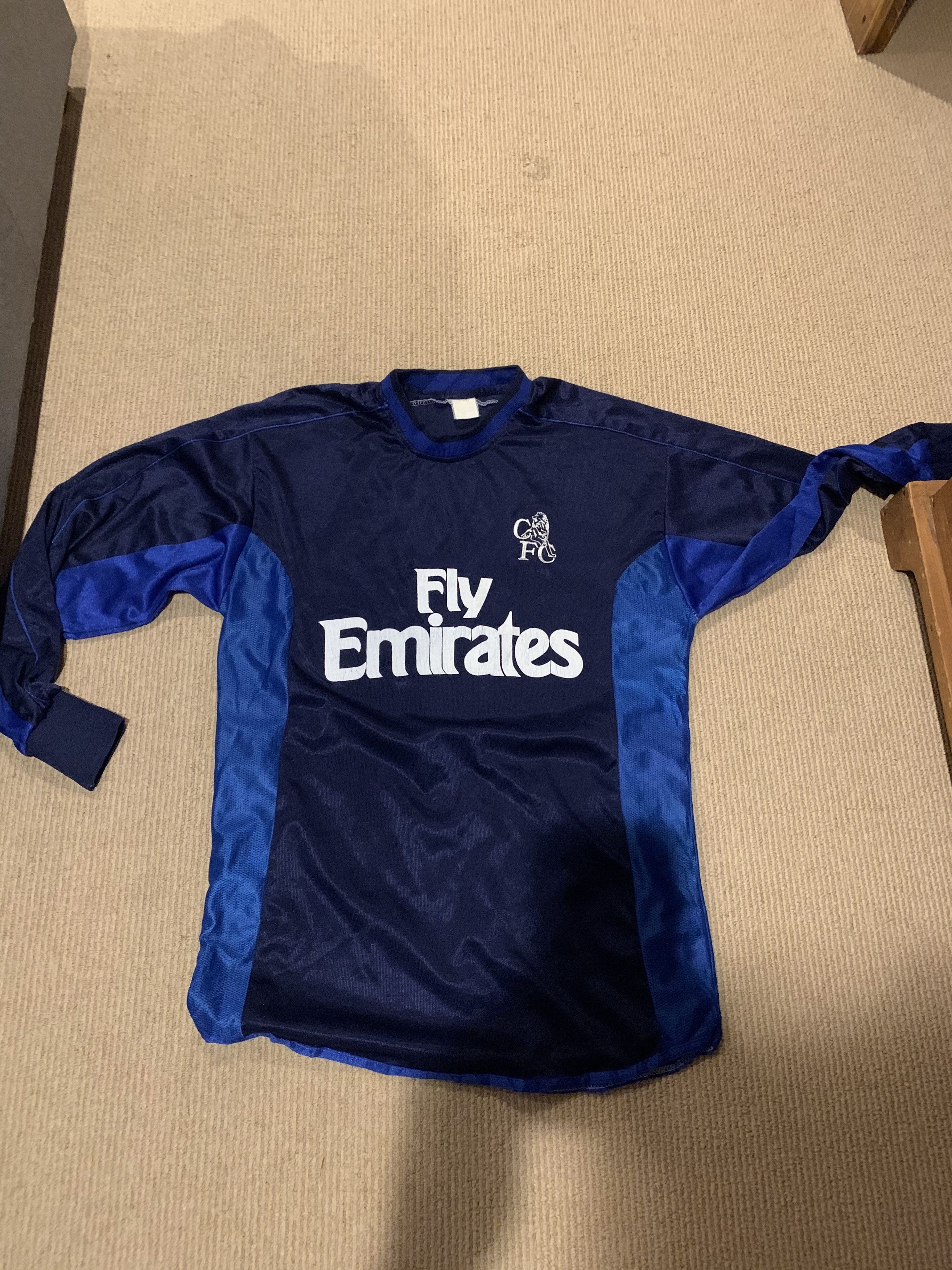 Chelsea Soccer × Vintage Fly Emirates Chelsea FC Jersey | Grailed