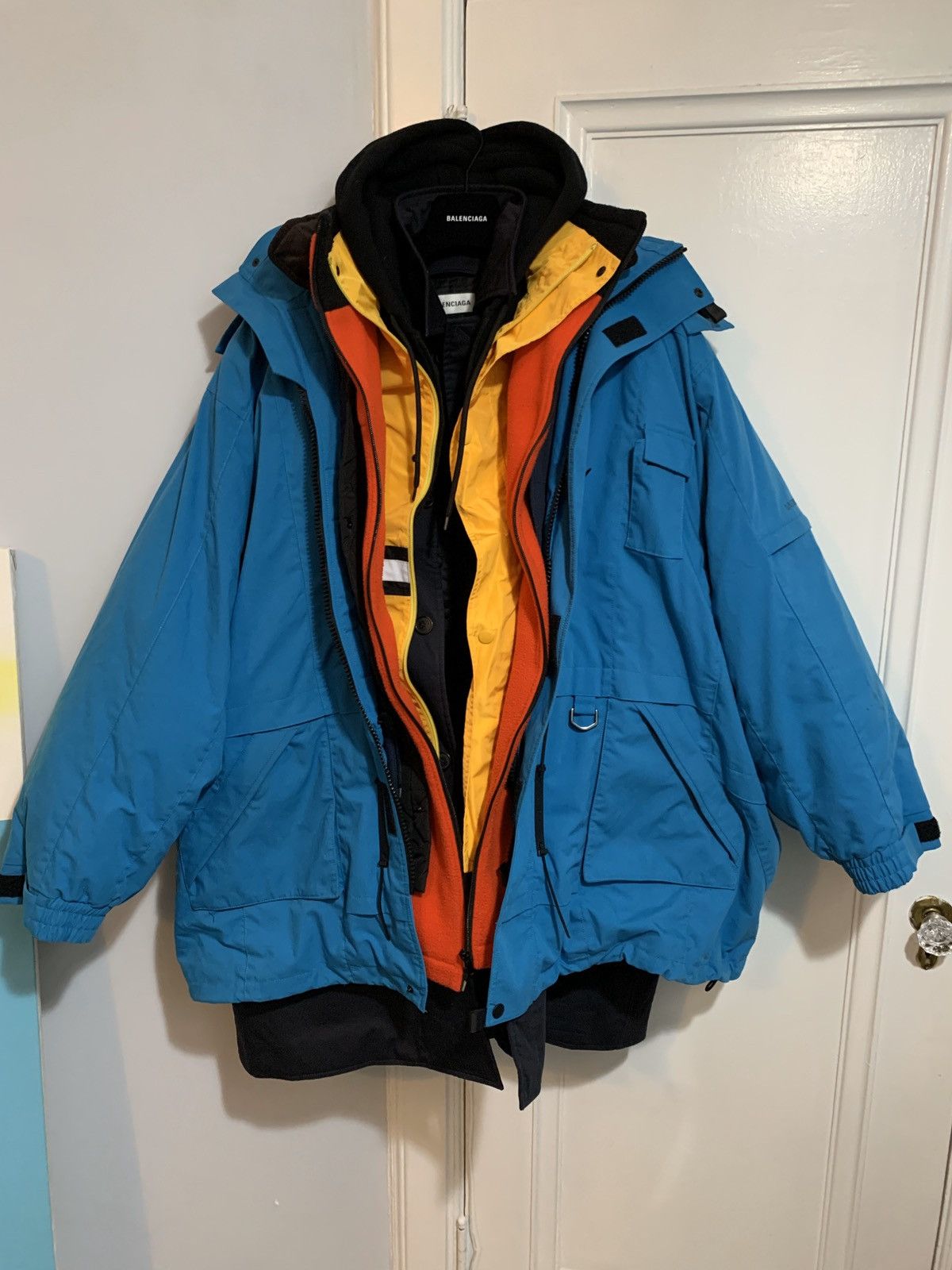Balenciaga Iconic Winter 2018 7-Layer Parka | Grailed