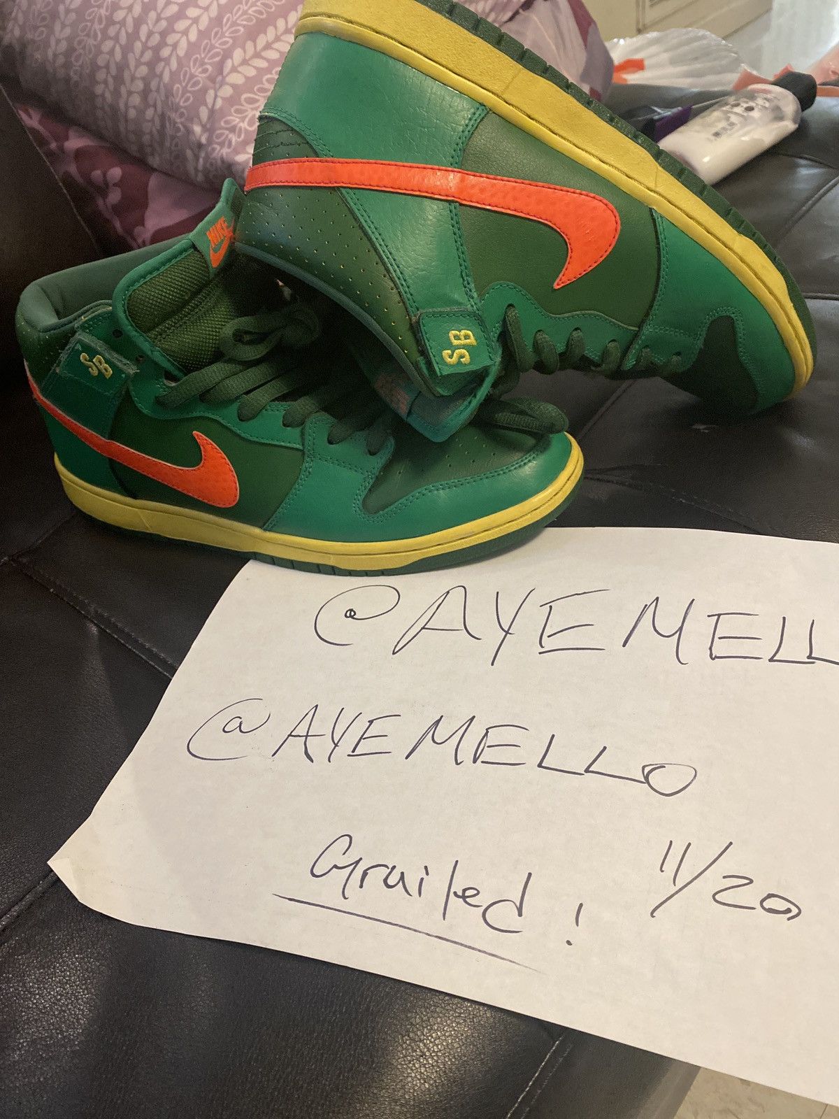 Nike Dunk Mid Pro SB Watermelon | Grailed