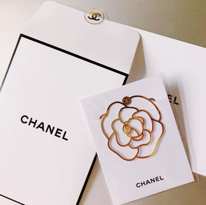 Chanel Chanel Gold Camellia Bookmark | Grailed