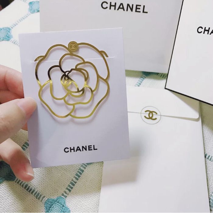 Chanel Chanel Gold Camellia Bookmark | Grailed