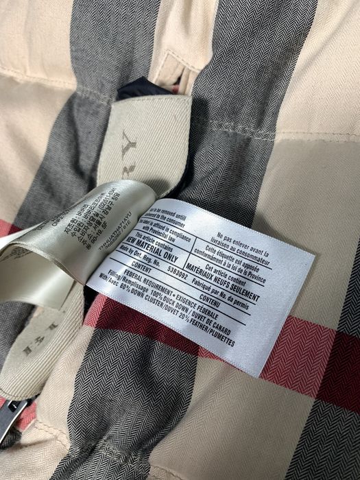 Burberry 🔥Burberry Brit Nova Check Reversible Down Puffer Gilet/Vest | Grailed