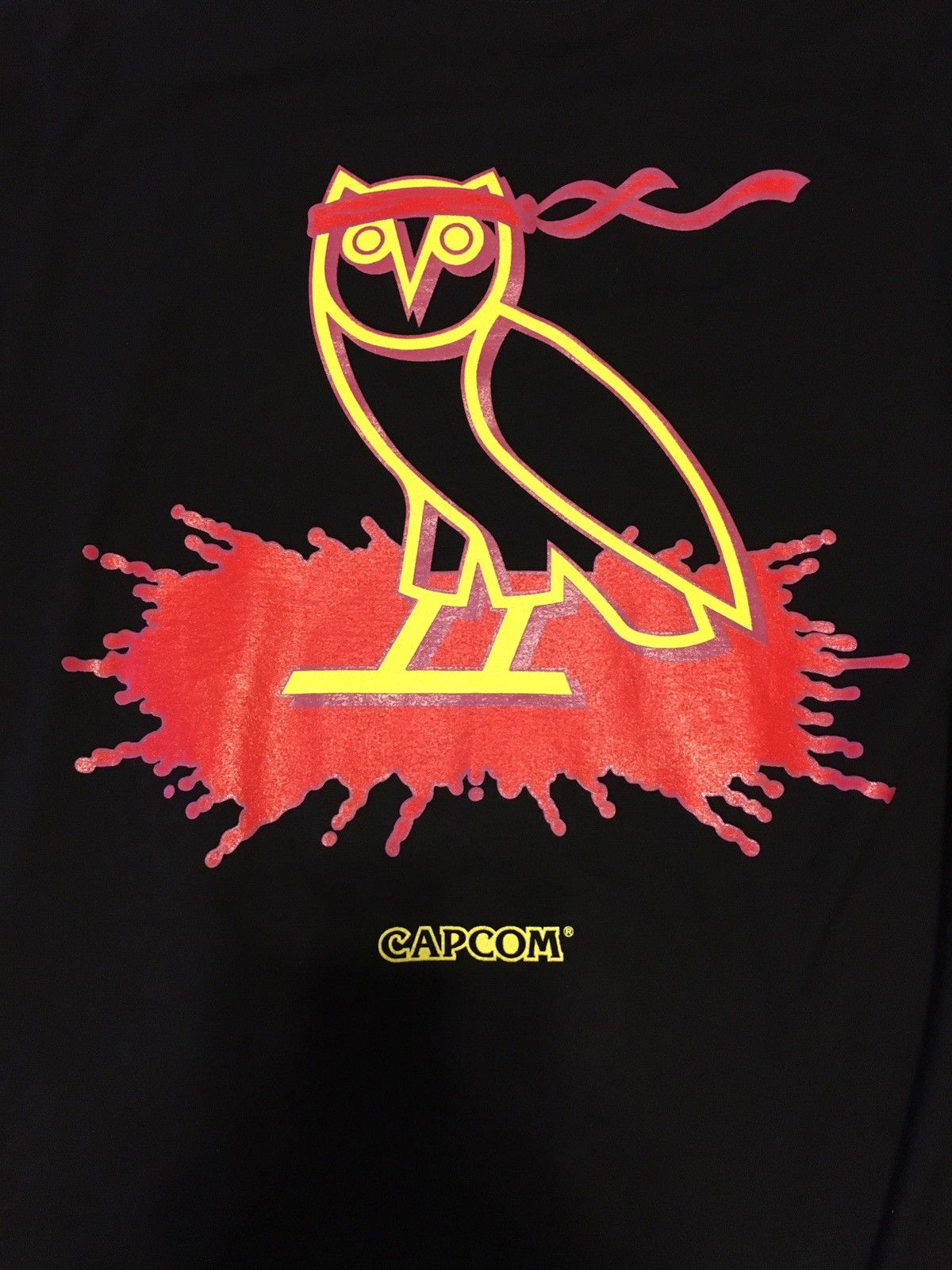 Drake × Octobers Very Own DRAKE x OVO x CAPCOM 2014 Shirt | Grailed