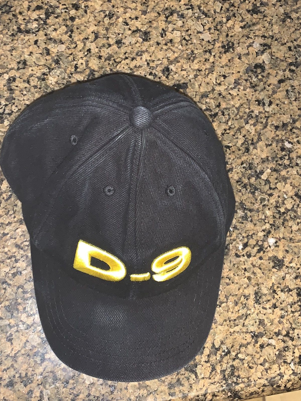 Drain Gang Bladee D9 Black Denim Unit Velcro Hat | Grailed