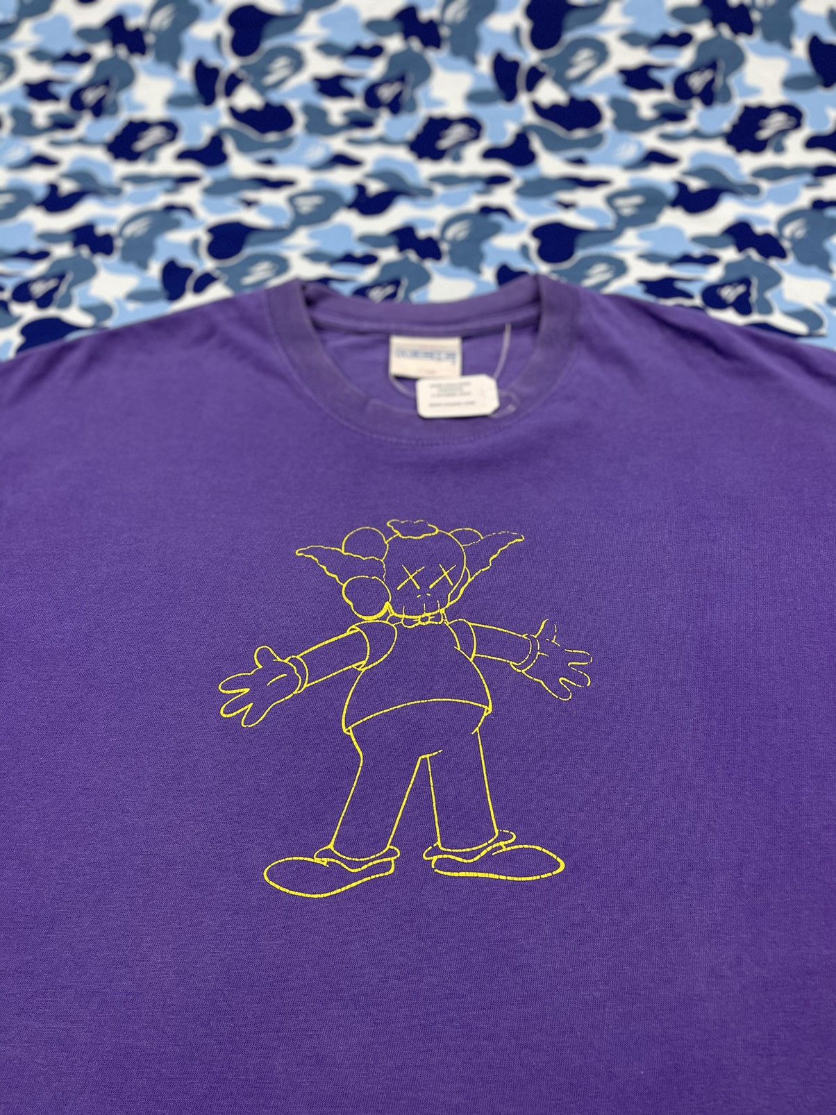 Kaws 1999 Kaws x Simpsons (Krusty the Clown) Tee | Grailed
