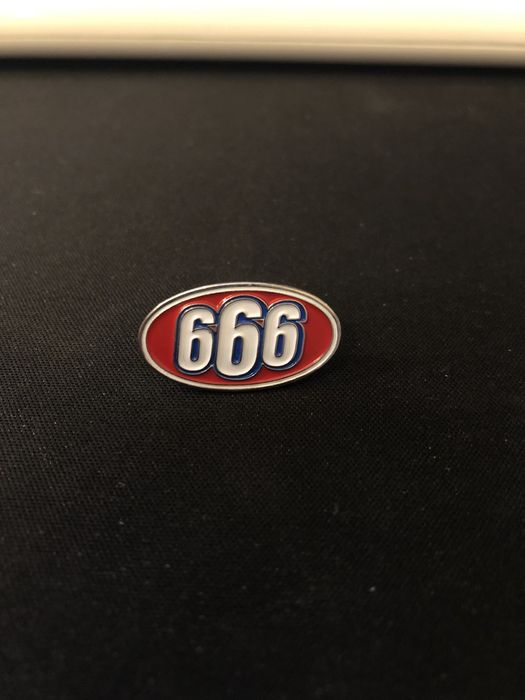 Supreme Supreme 666 Pin | Grailed