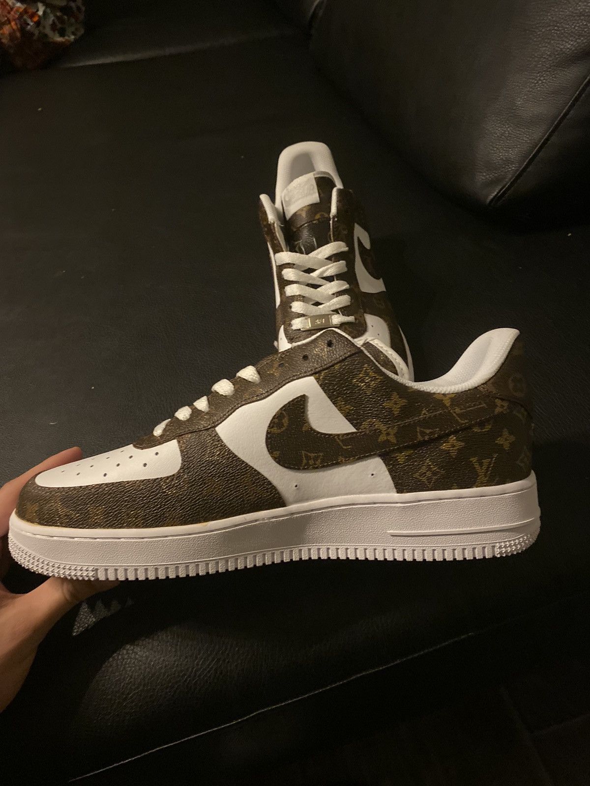 Custom × Louis Vuitton Air Force 1 ‘LV’ Custom | Grailed