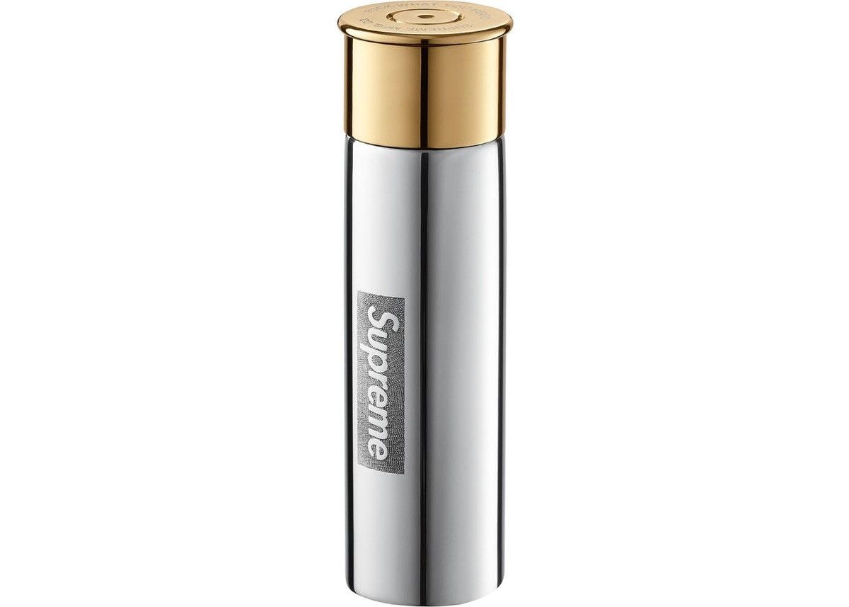 Supreme SS18 Supreme Pewter Shotgun Bullet Cartridge Flask Sliver | Grailed