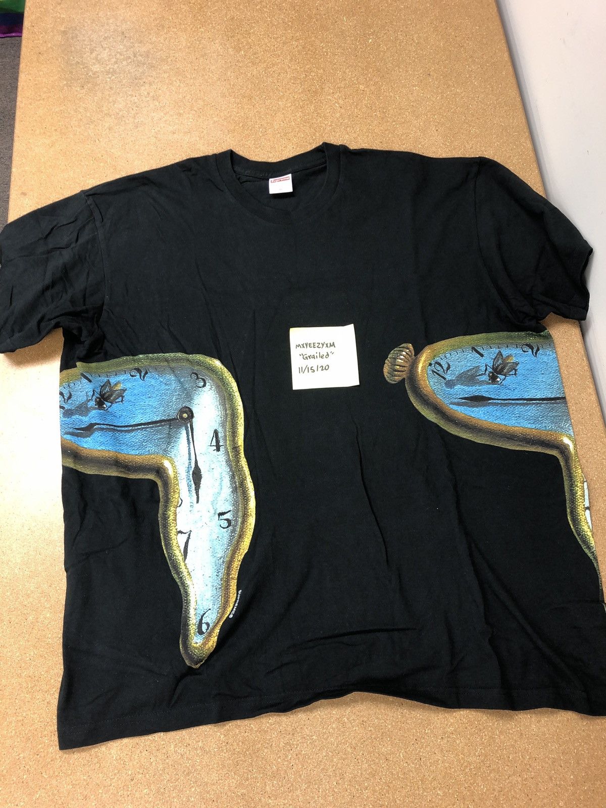 Supreme The Persistence of Memory Tee | Grailed