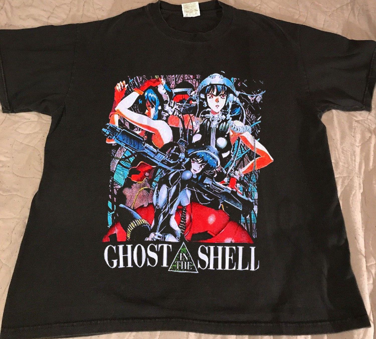 Japanese Brand Vintage bootleg Ghost in The Shell Tee Akira vtg rare ...