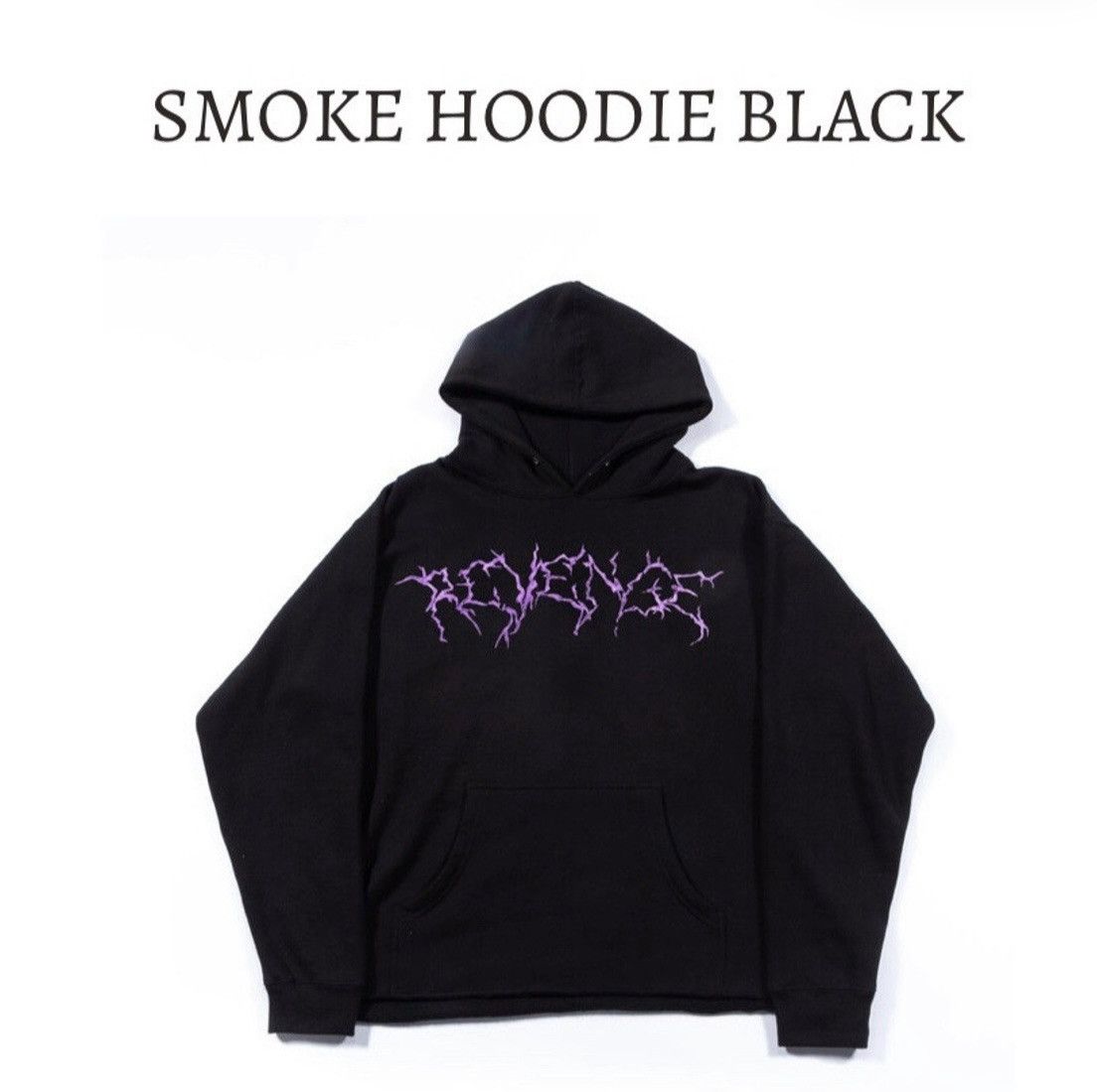 Revenge Revenge “Smoke” Hoodie Black | Grailed