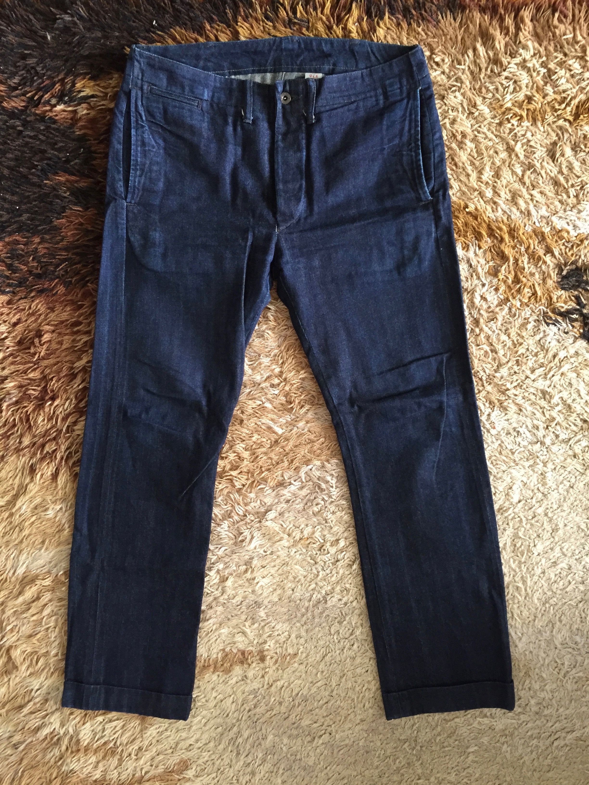 RRL Ralph Lauren !!! SPRING RRL SALE !!! Selvedge Indigo Officer Pant ...