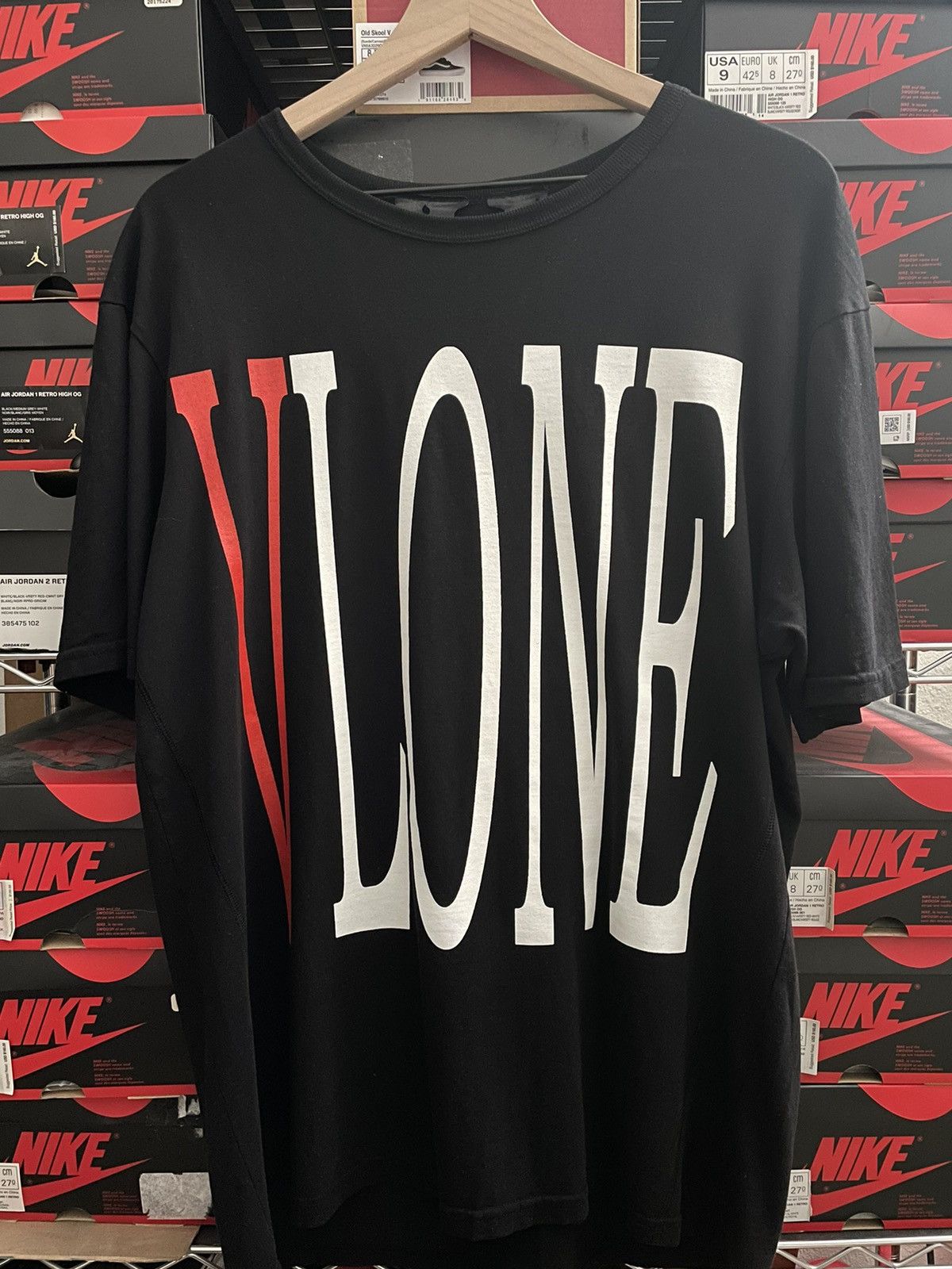Vlone Vlone OG Red Staple Tee Tshirt Medium | Grailed