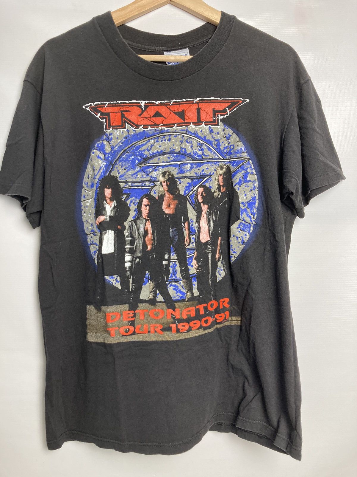 Band Tees × Vintage Vintage Ratt Detonator tour 1990-91 t Shirt | Grailed