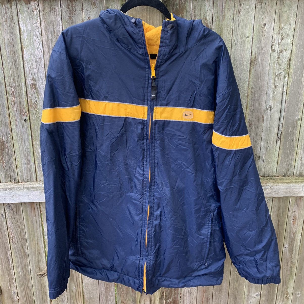 Nike × Vintage Vintage Y2k Nike Reversible puffer | Grailed