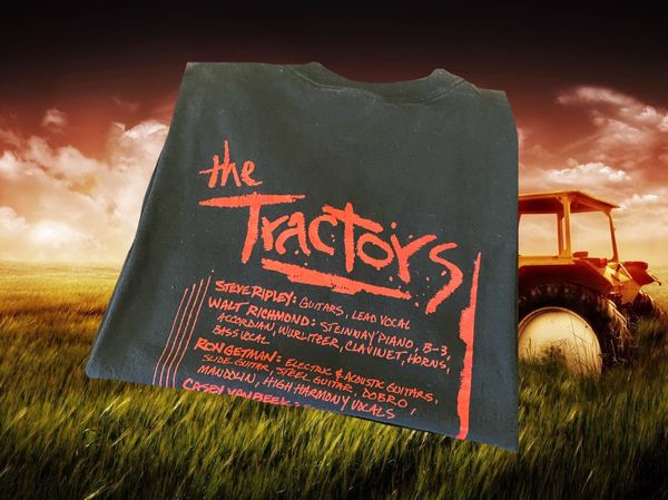 Vintage Vintage “The Tractors” band tee 🚜 | Grailed