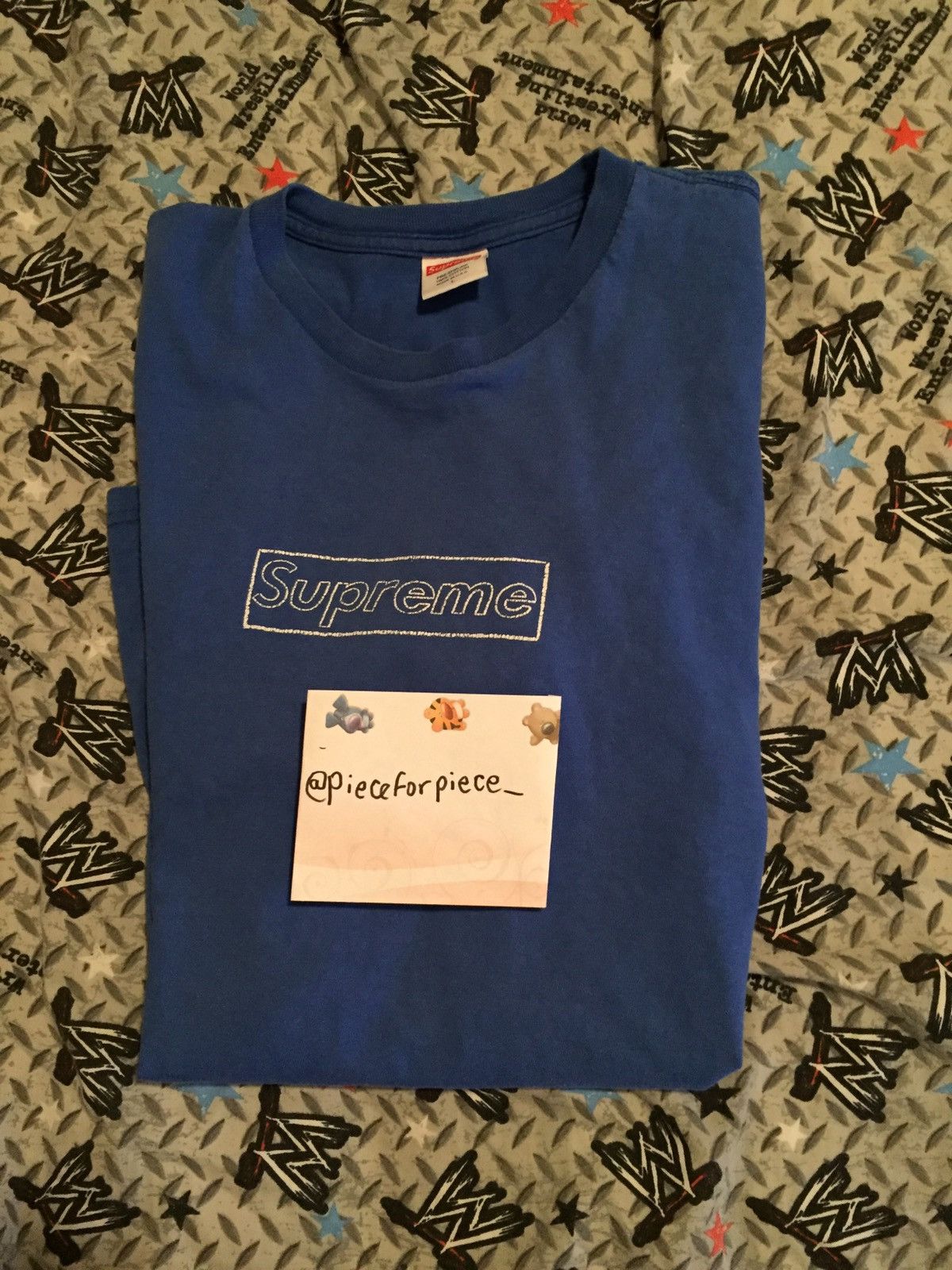 Supreme supreme kaws box logo | Grailed