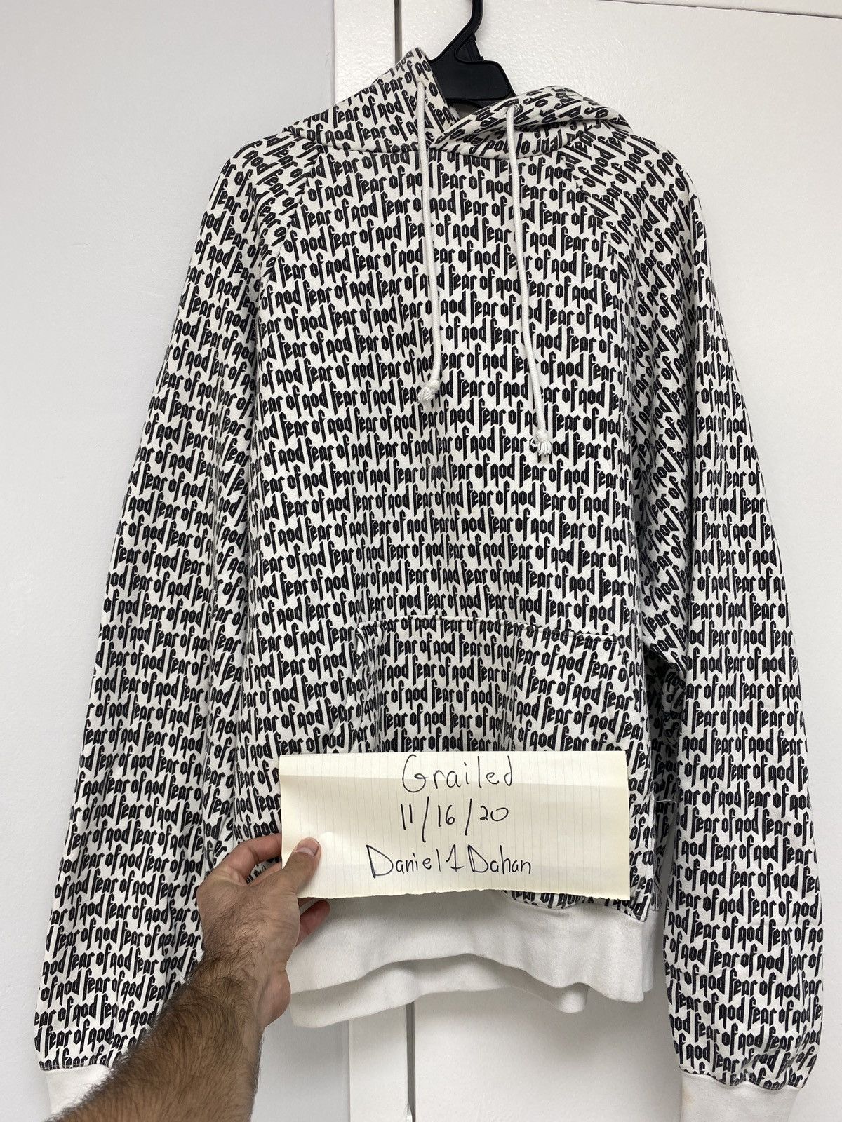 Fear of God Fear of God First Collection All over hoodie | Grailed