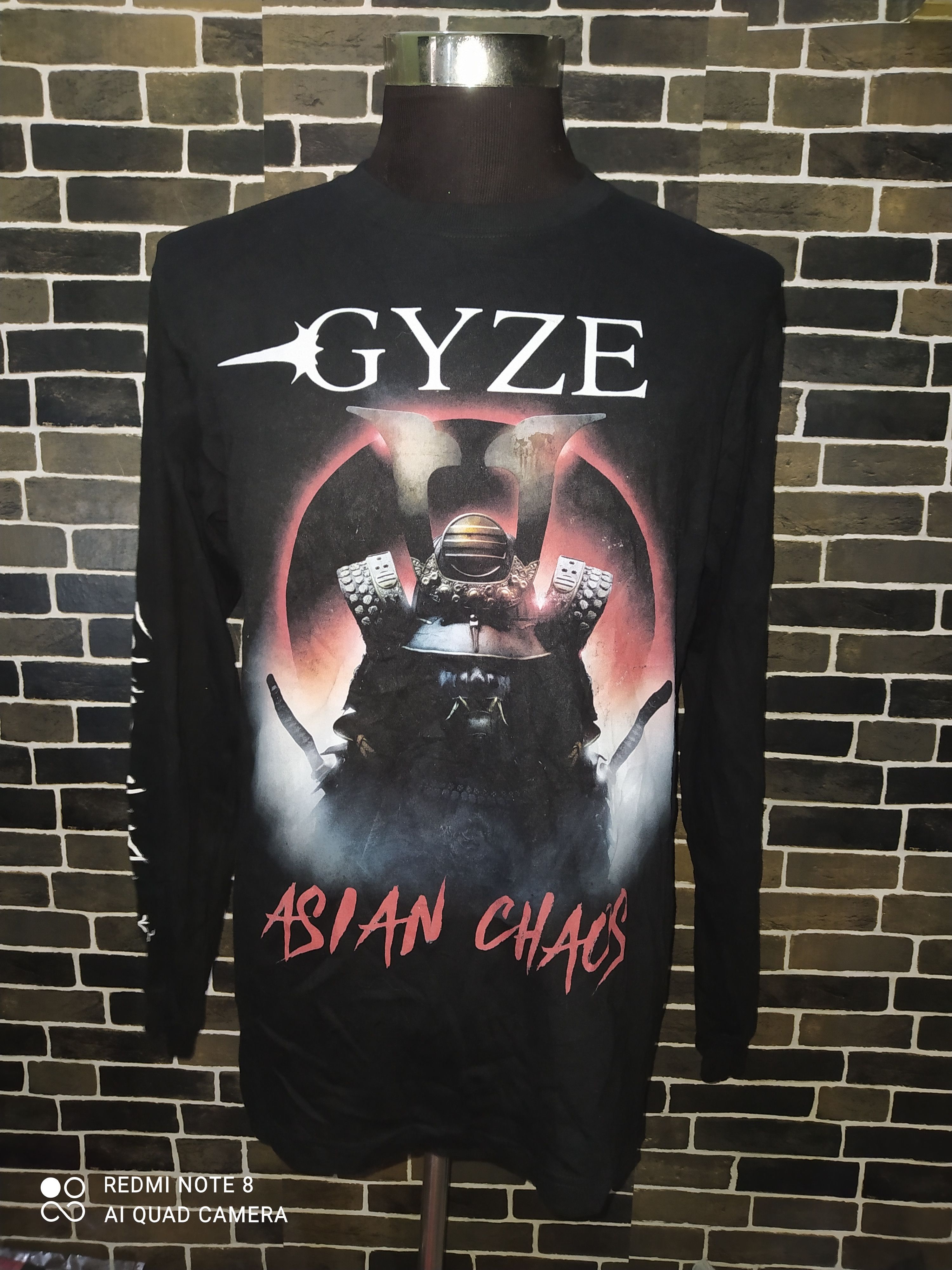 Band Tees × Vintage Vintage Gyze Asian Chaos Japan Heavy Metal Band T ...
