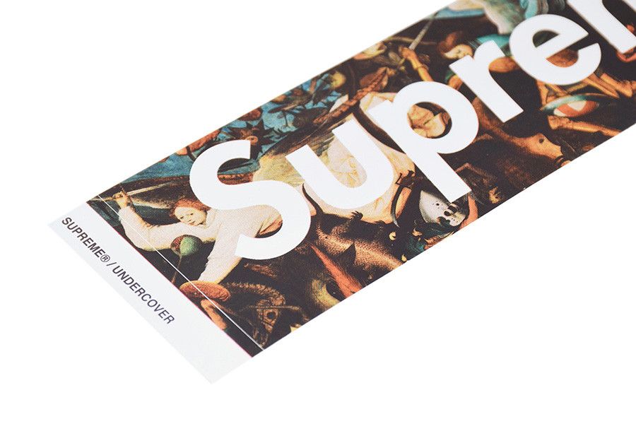 Undercover Undercover Box Logo Sticker | Grailed