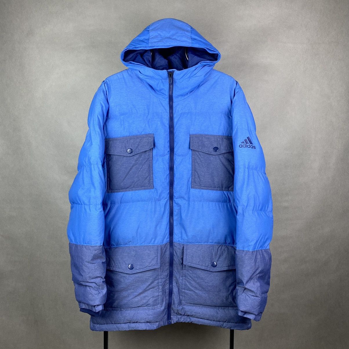 Adidas Adidas Vintage Long Down Jacket Puffer | Grailed