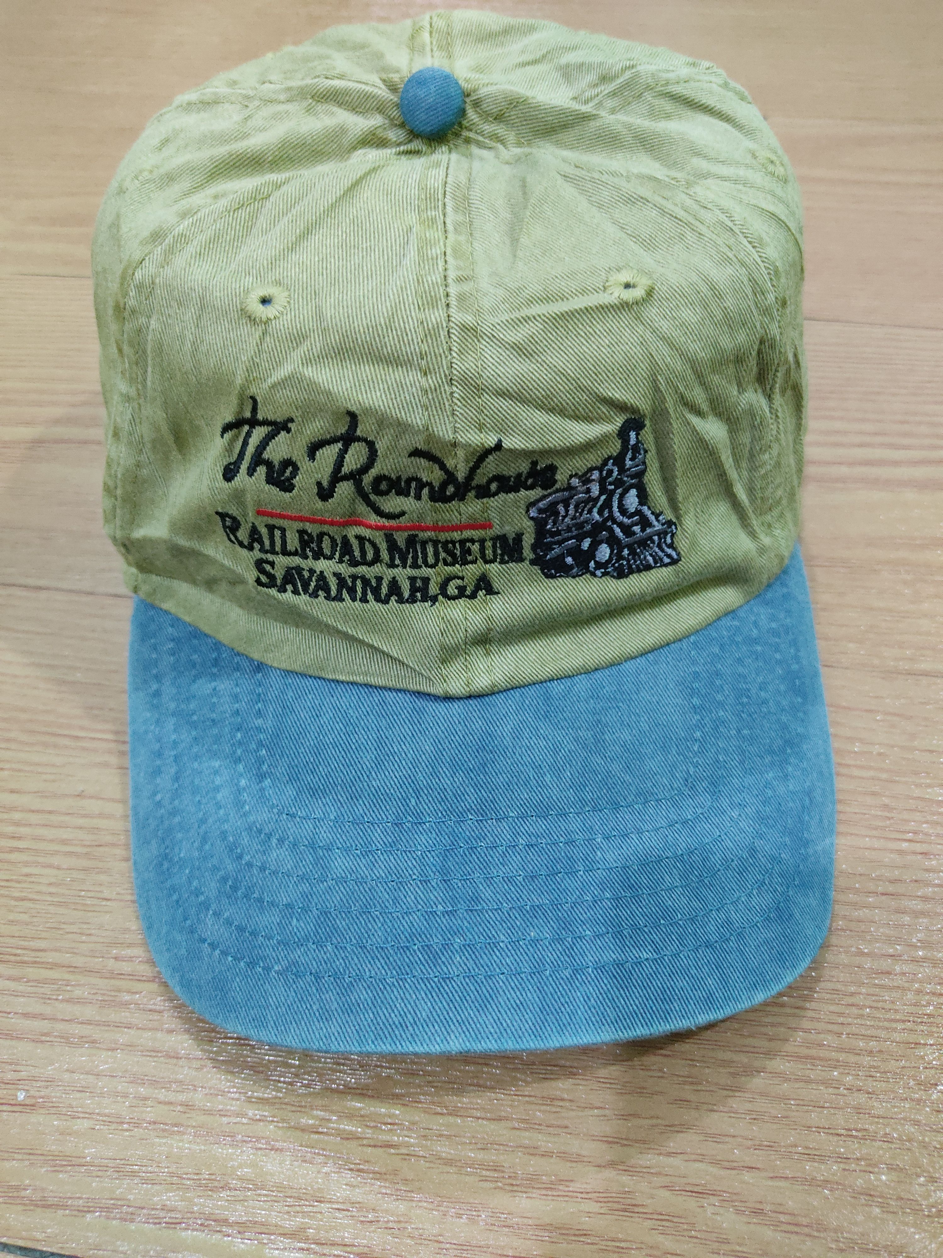 Vintage The Roundhouse Railroad Museum Savannah,GA Cap Hat | Grailed