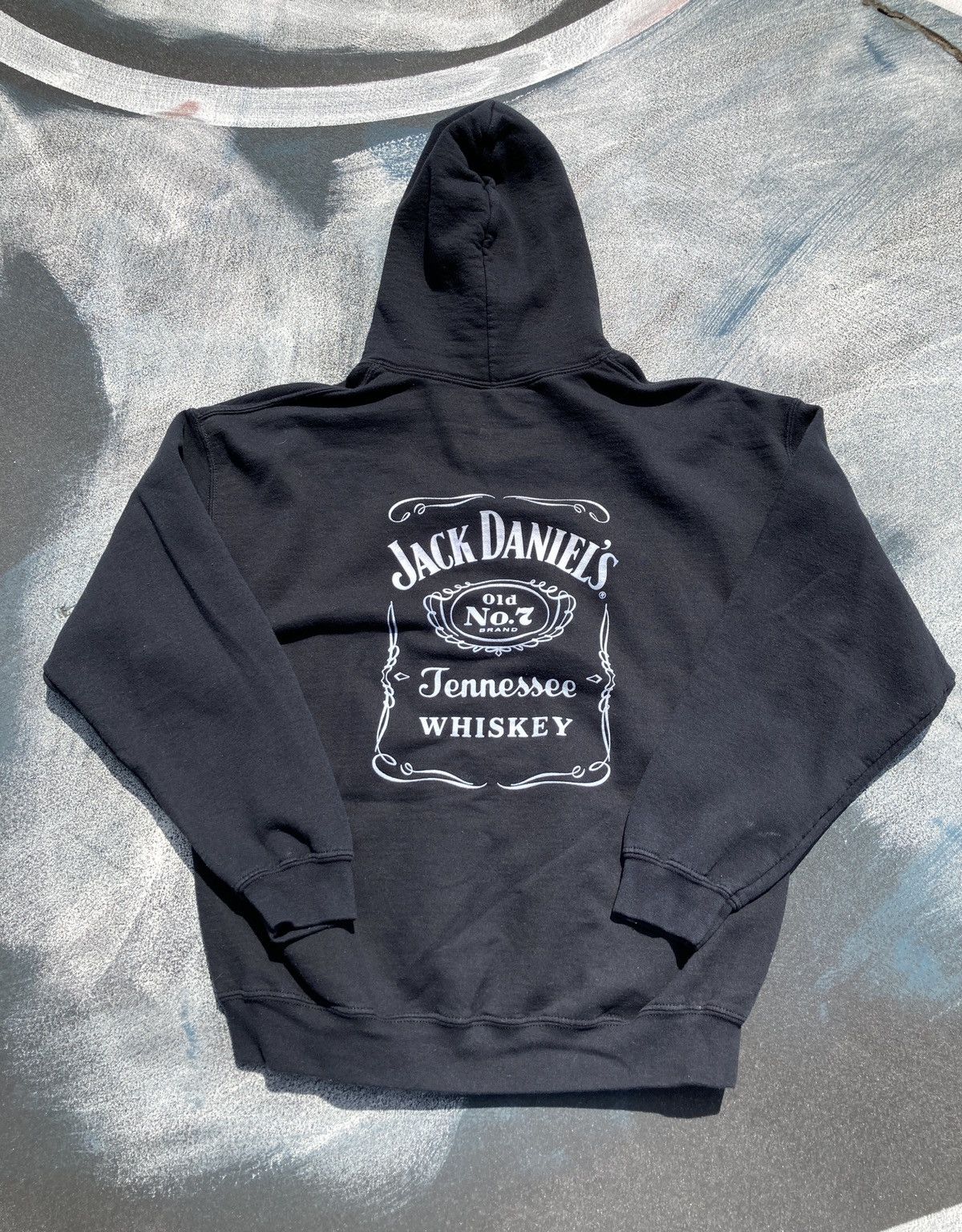 Jack Daniels JACK DANIELS TENNESSEE WHISKEY HOODIE SWEATSHIRT MEDIUM ...