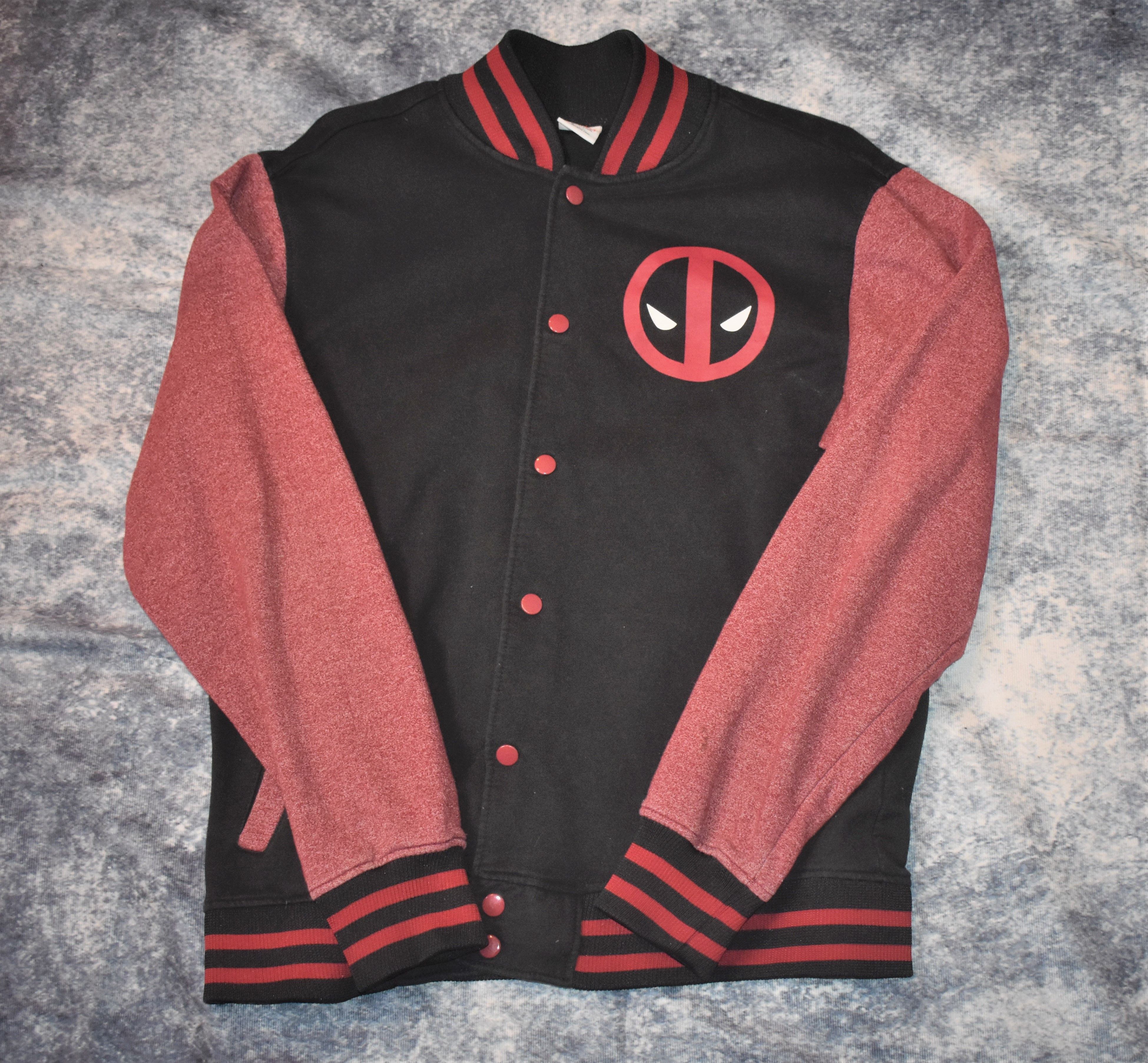 Marvel Comics Marvel Deadpool Varsity Jacket | Grailed