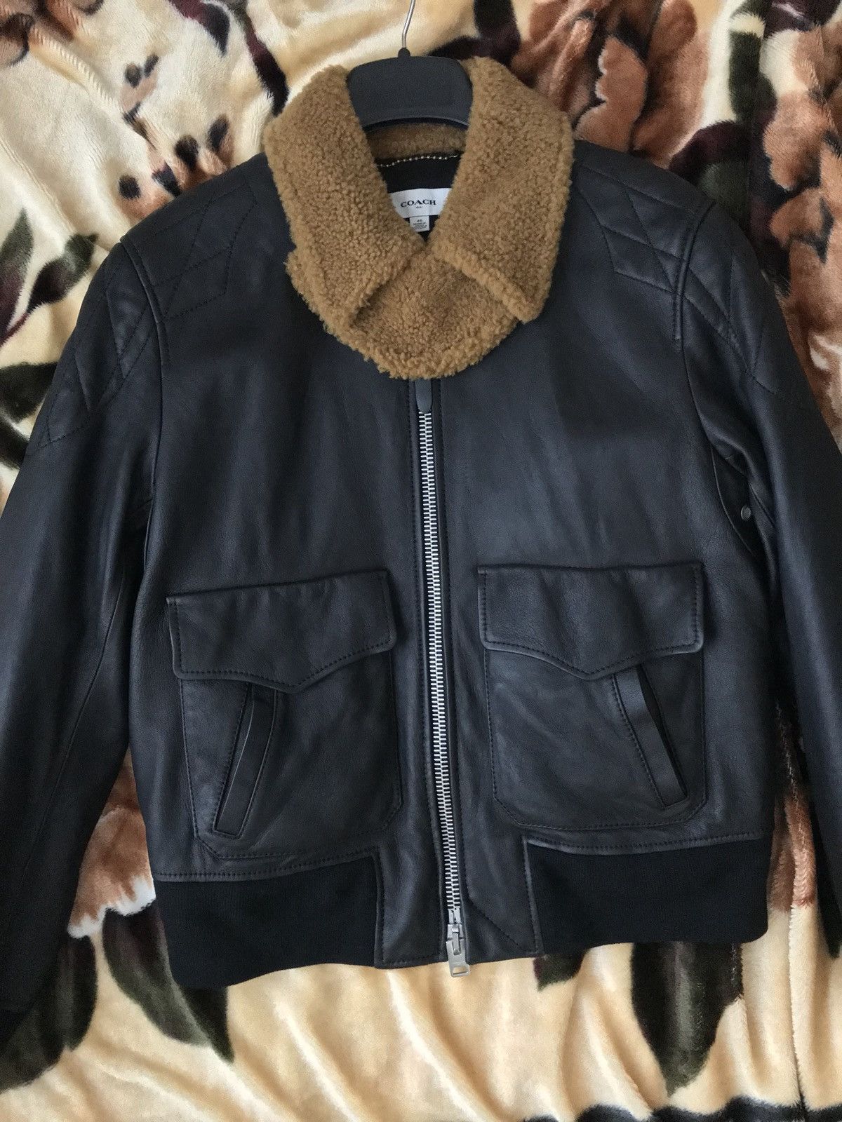 Coach Shearling Aviator Jacket | Grailed