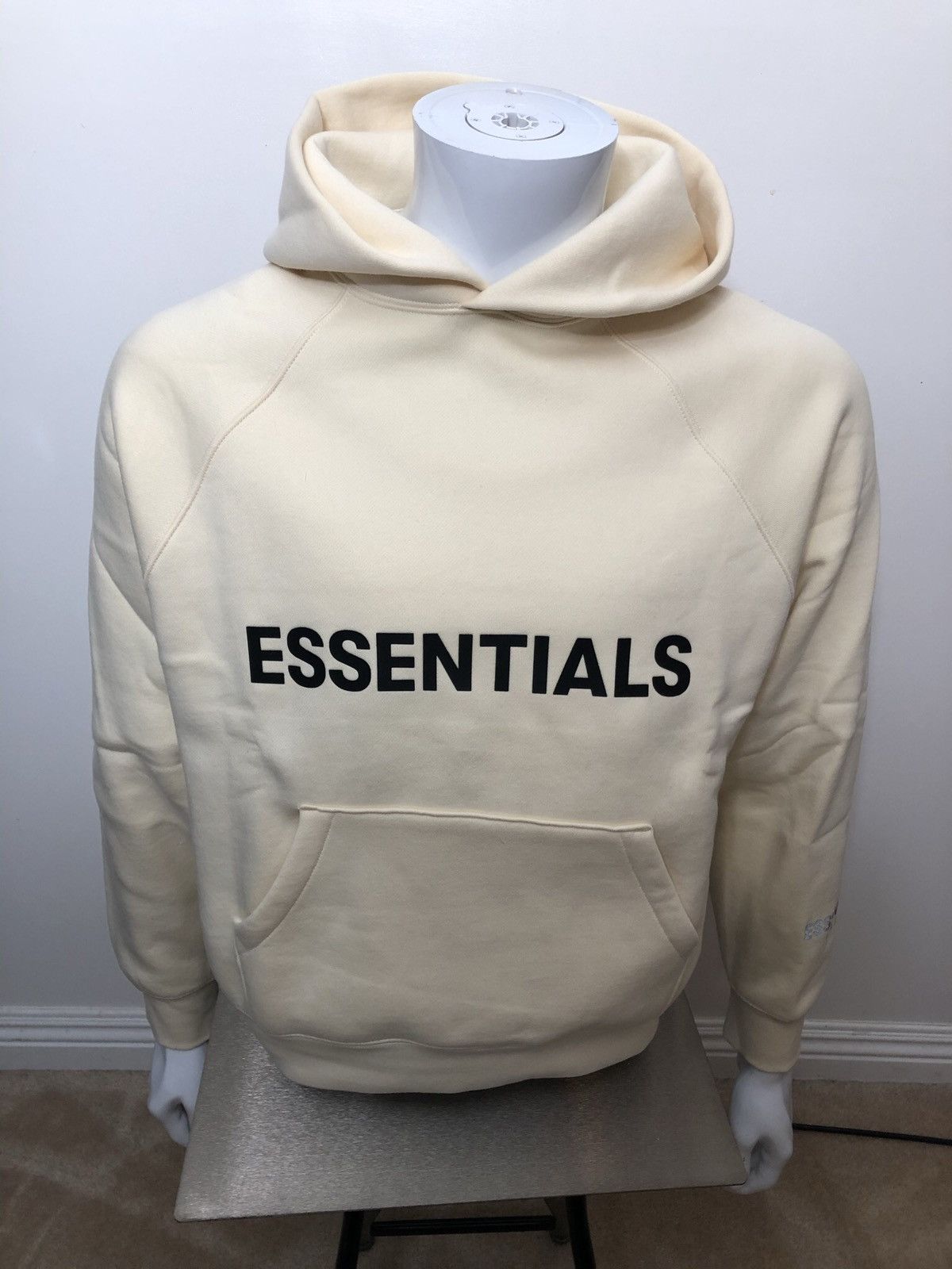 Pacsun FEAR OF GOD ESSENTIALS 3D Pullover Hoodie Buttercream | Grailed