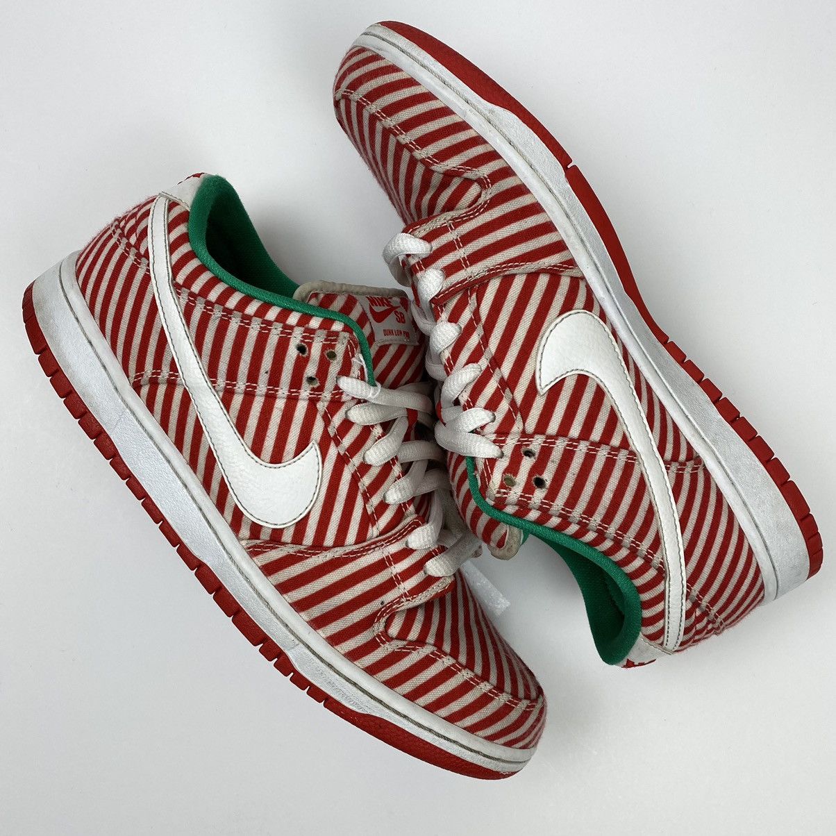 Nike SB Dunk Low Candy Cane | Grailed