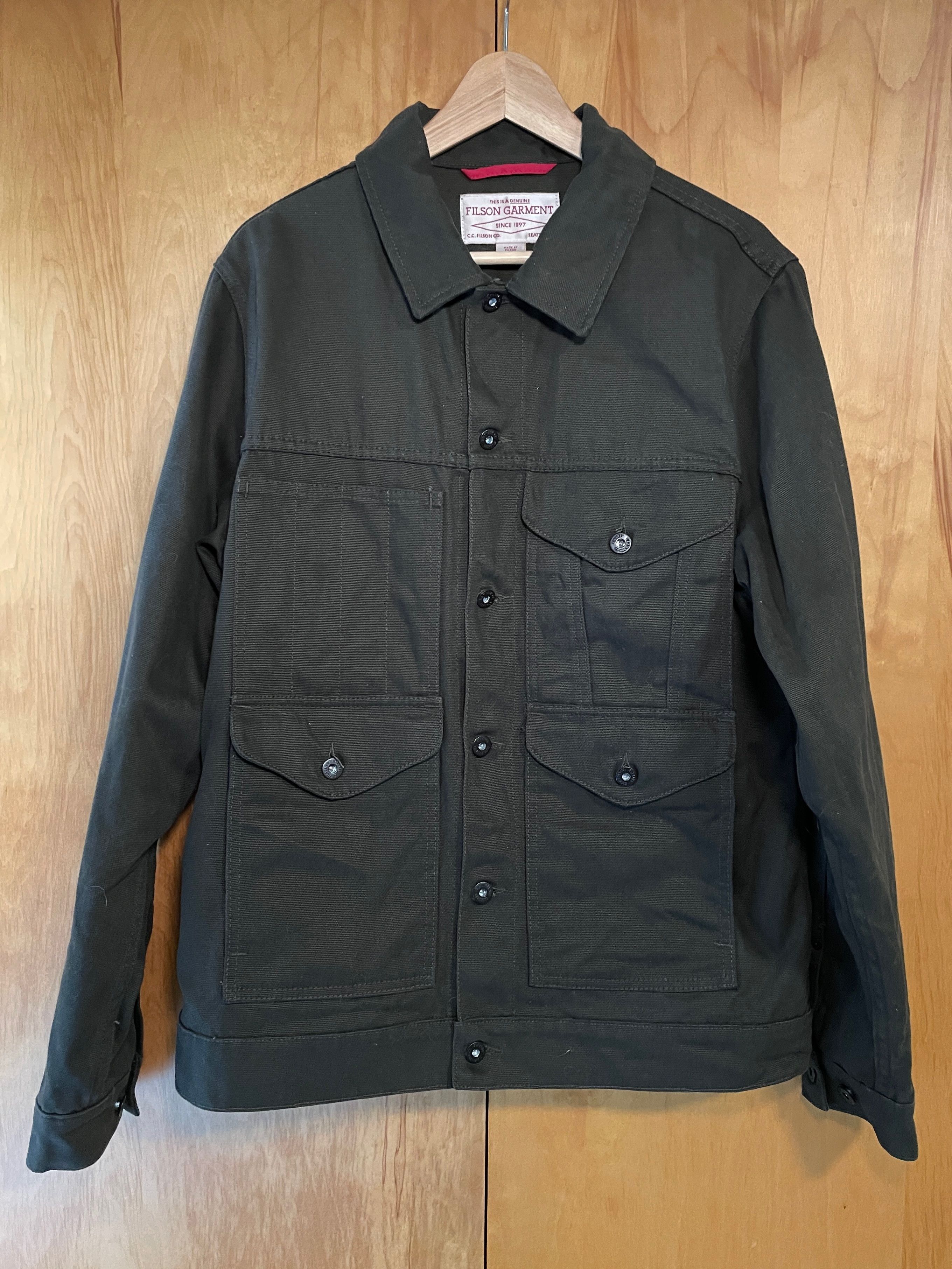 Filson Filson canvas cruiser jacket | Grailed