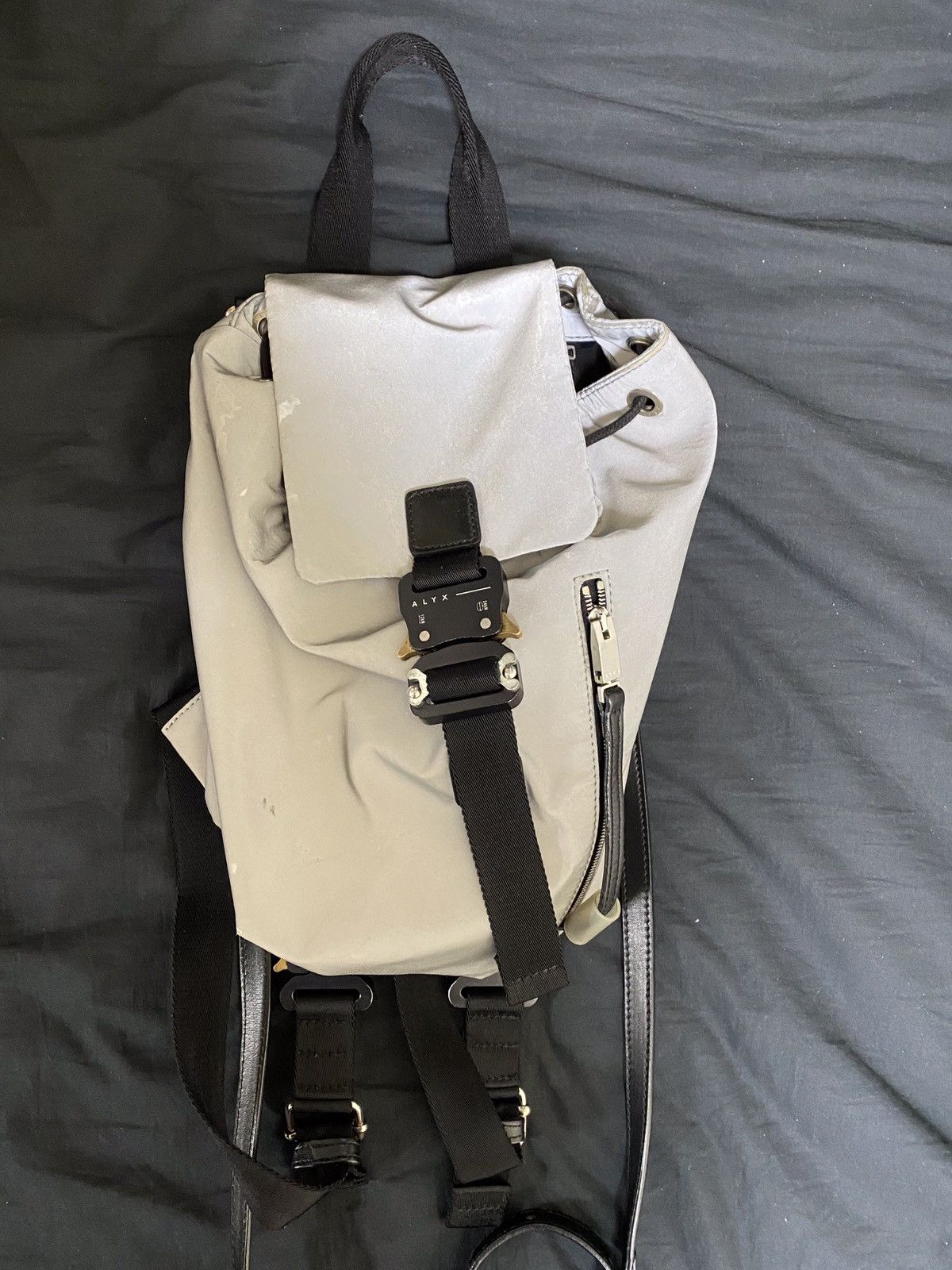 Alyx Rare Reflective 3M Baby X Backpack Shoulder Bag | Grailed
