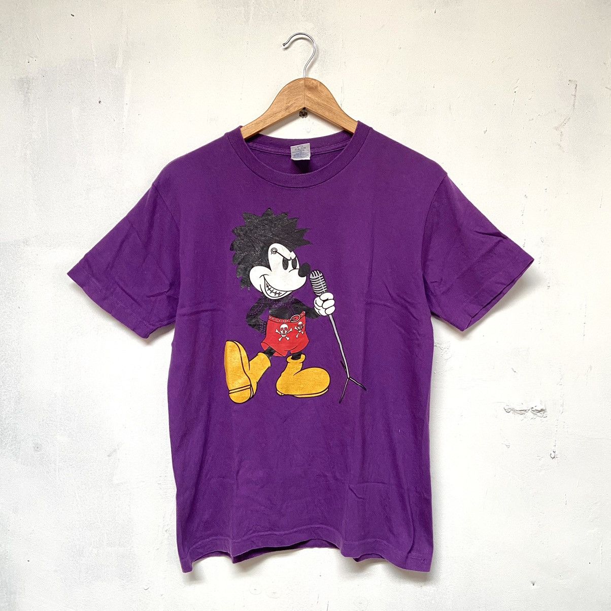 Mickey Mouse × Vintage 🔥 Nice Design Mickey Mouse Punk Rock | Grailed