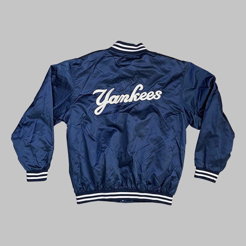 MLB × New York Yankees × Vintage Vintage New York Yankees Satin Jacket ...