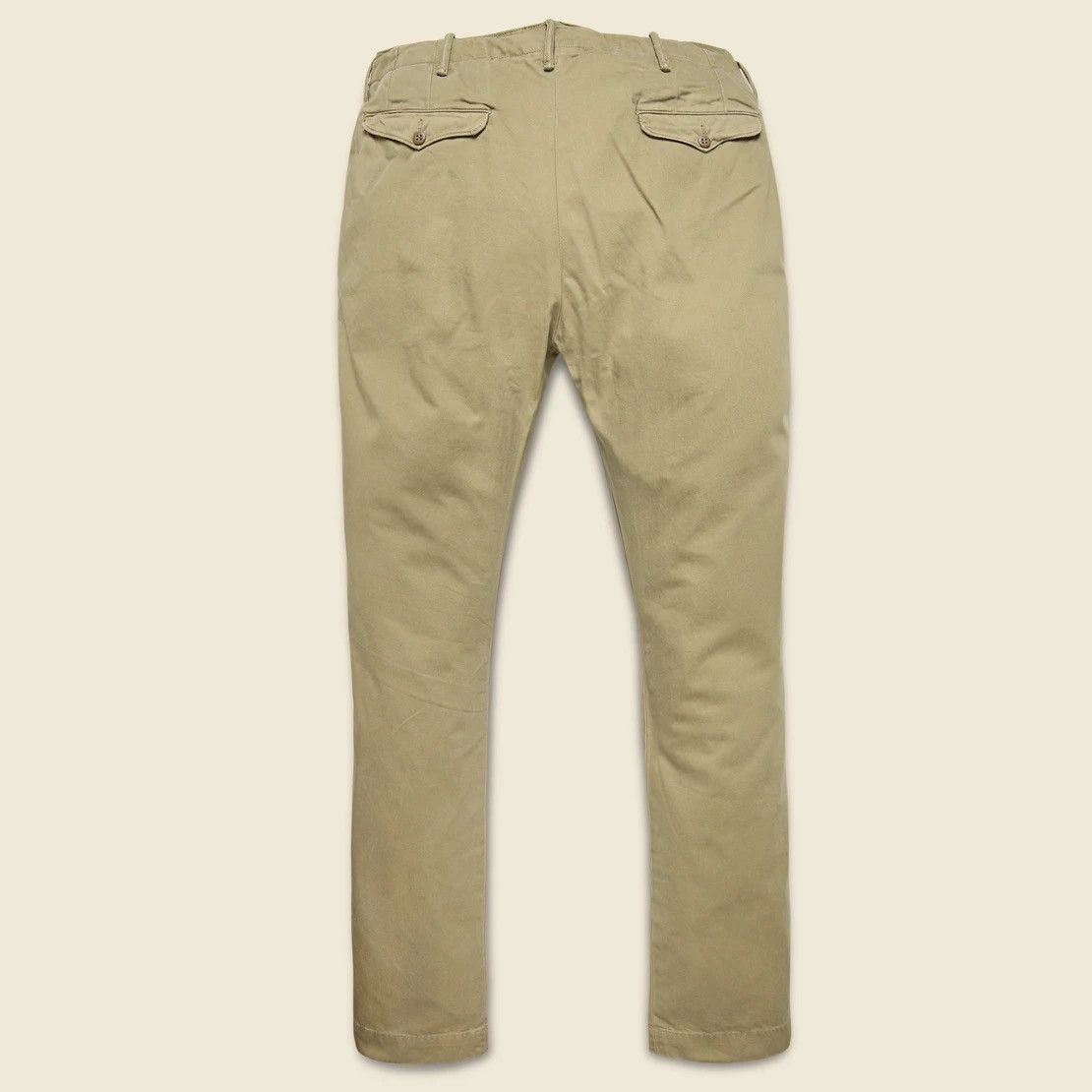 Ralph Lauren Double RL RRL OFFICER CHINO - KHAKI | Grailed