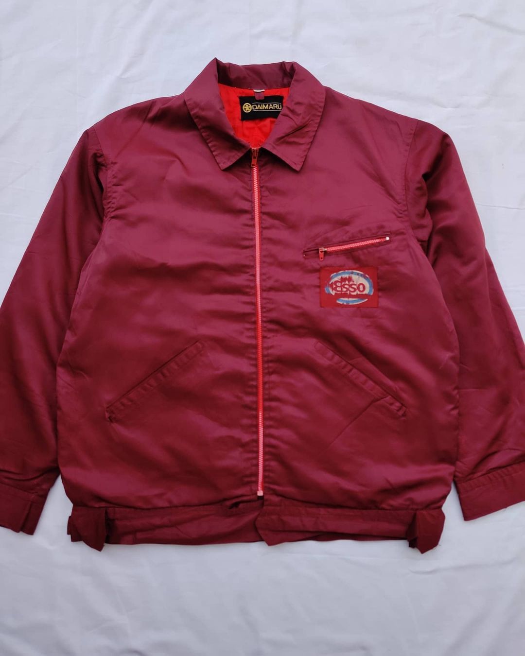 Vintage Vintage Daimaru Esso Work Zip Up Jacket | Grailed