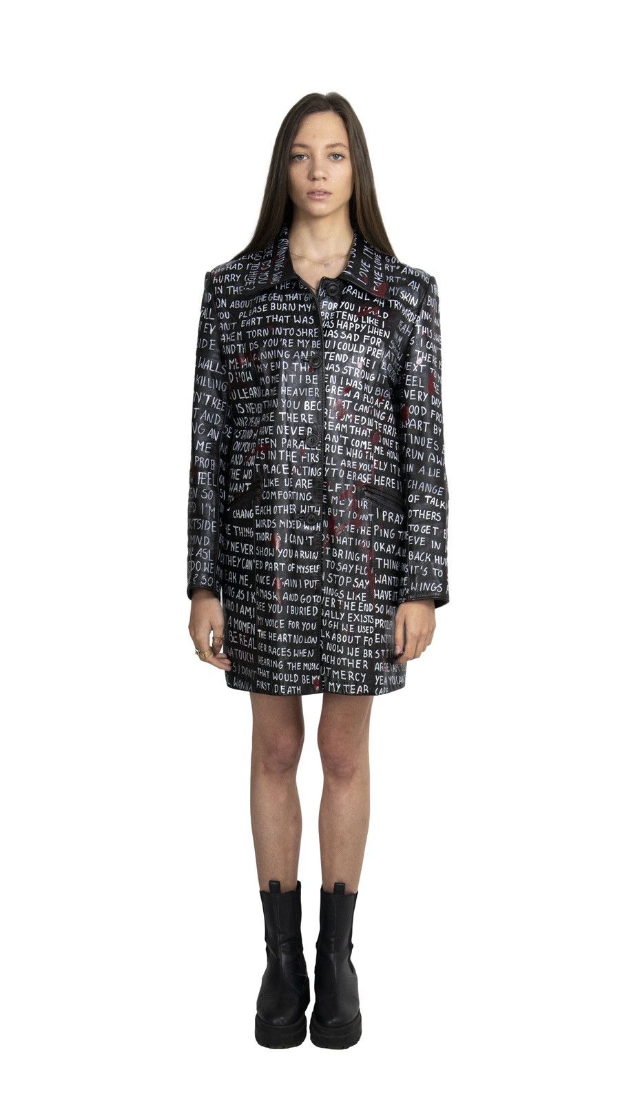 THOUGHTS LEATHER JACKET