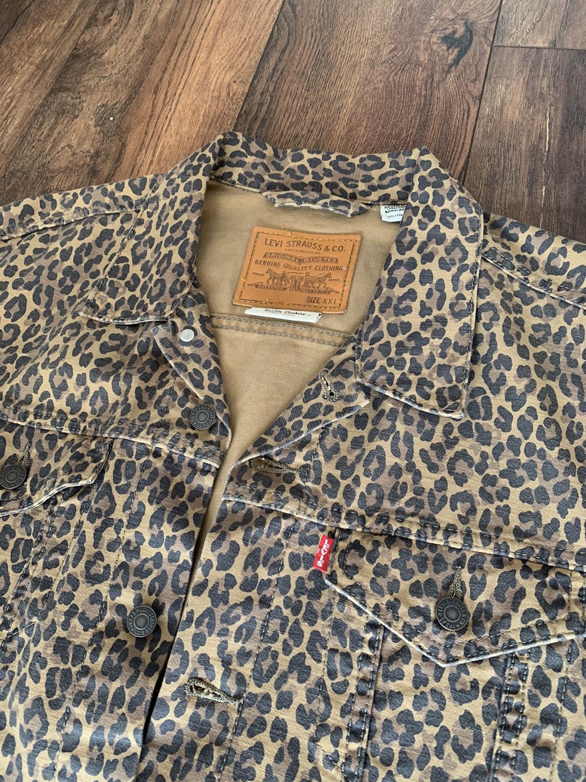 Levi's Levi’s Leopard Print Denim Jacket | Grailed