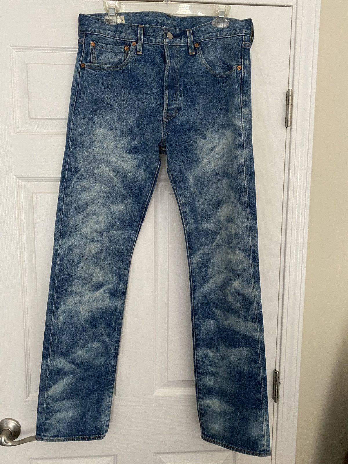 Levi's Sample Light Wash Jeans | Grailed