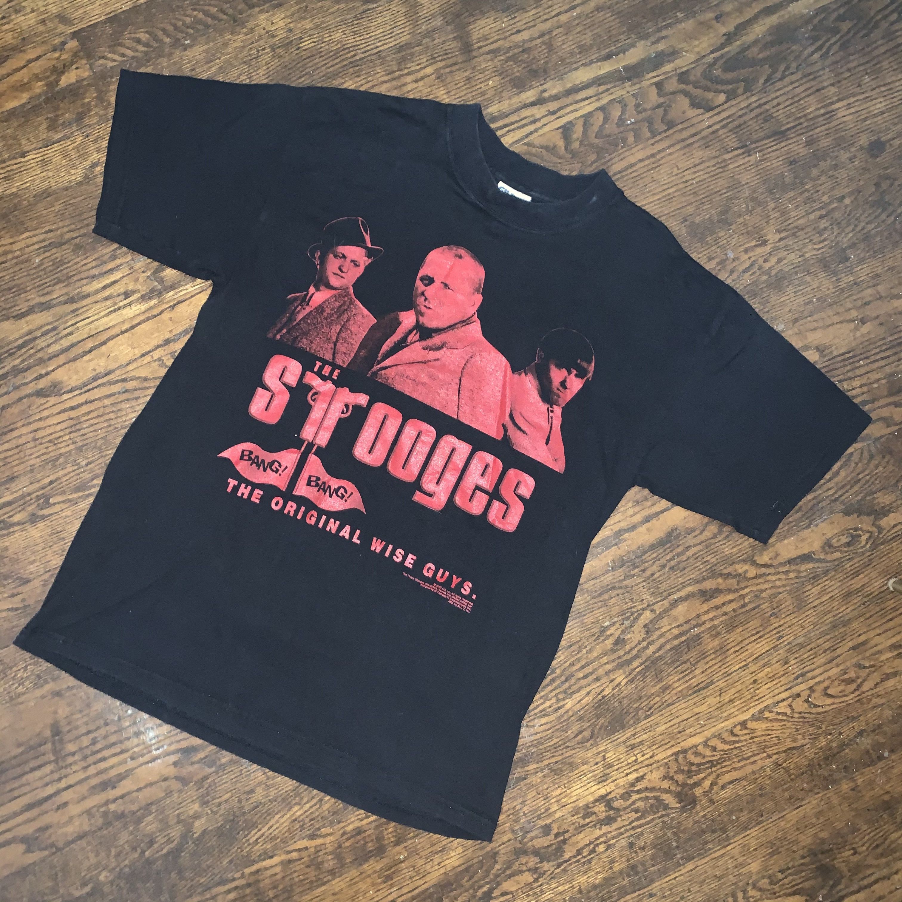 Movie × Vintage Vintage 2000s The Three Stooges Wise Guys T Shirt | Grailed
