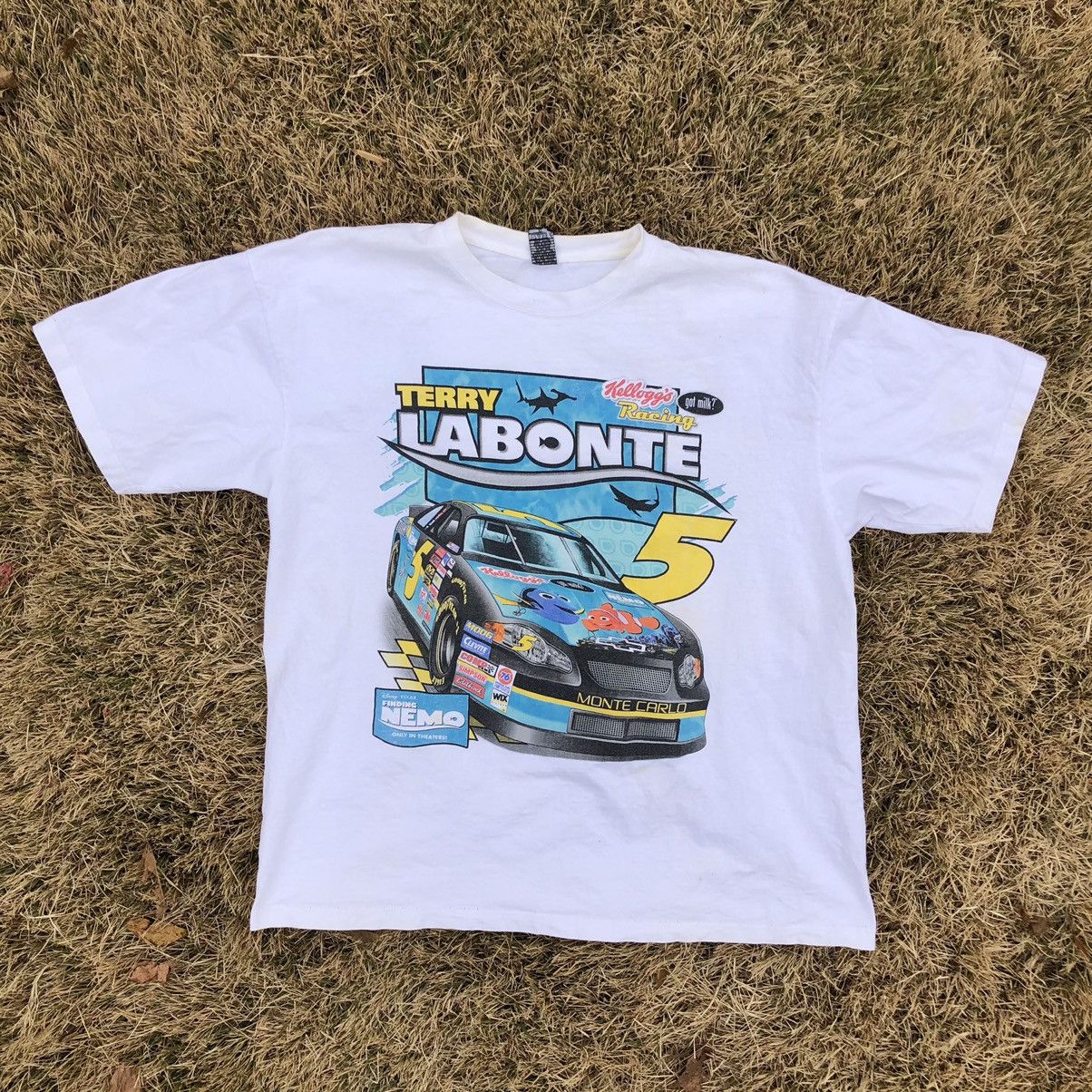 NASCAR × Vintage Vintage Disney NASCAR Finding Nemo Shirt Kellogg’s ...